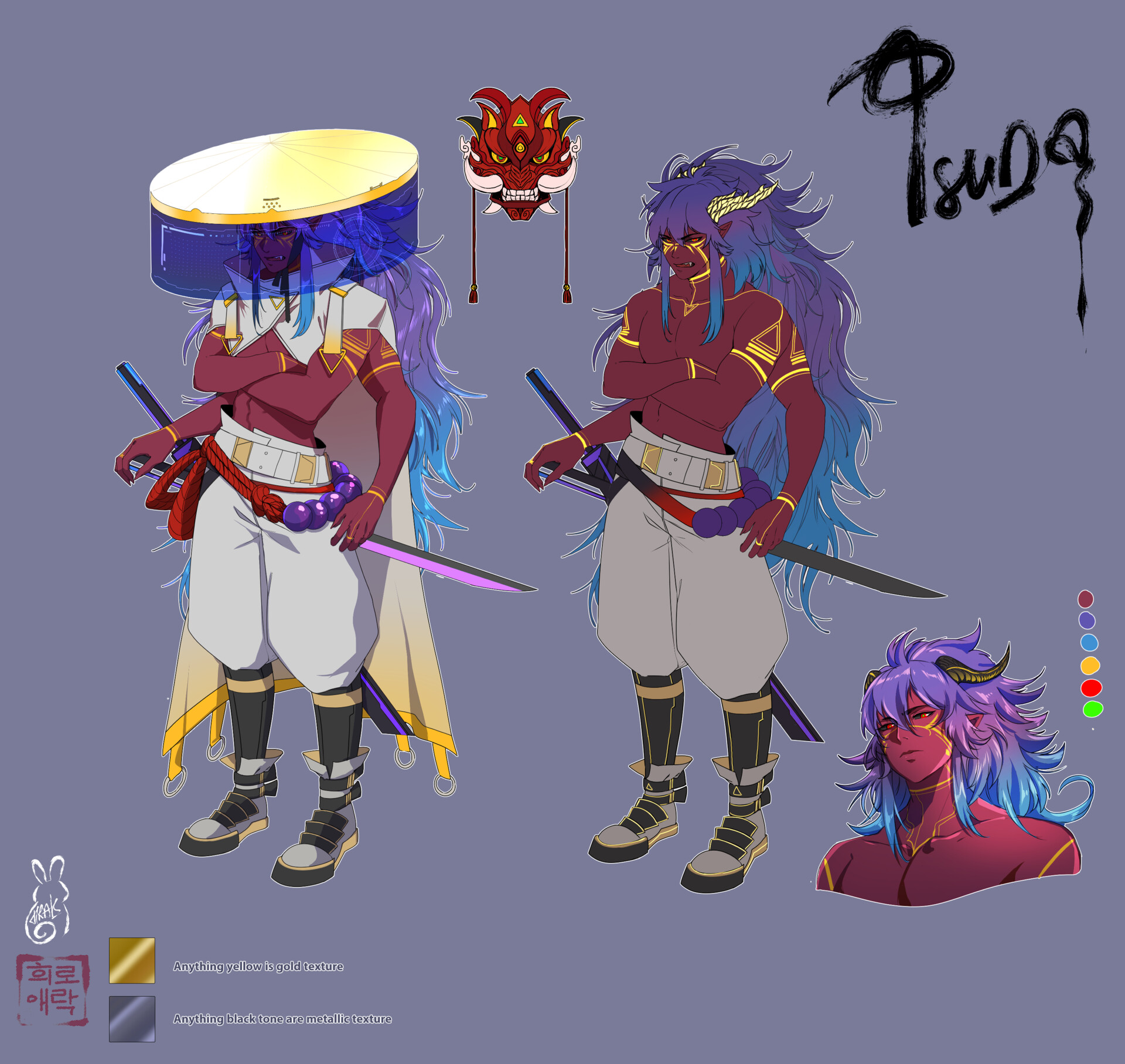 ArtStation - [Oc] Tsuda