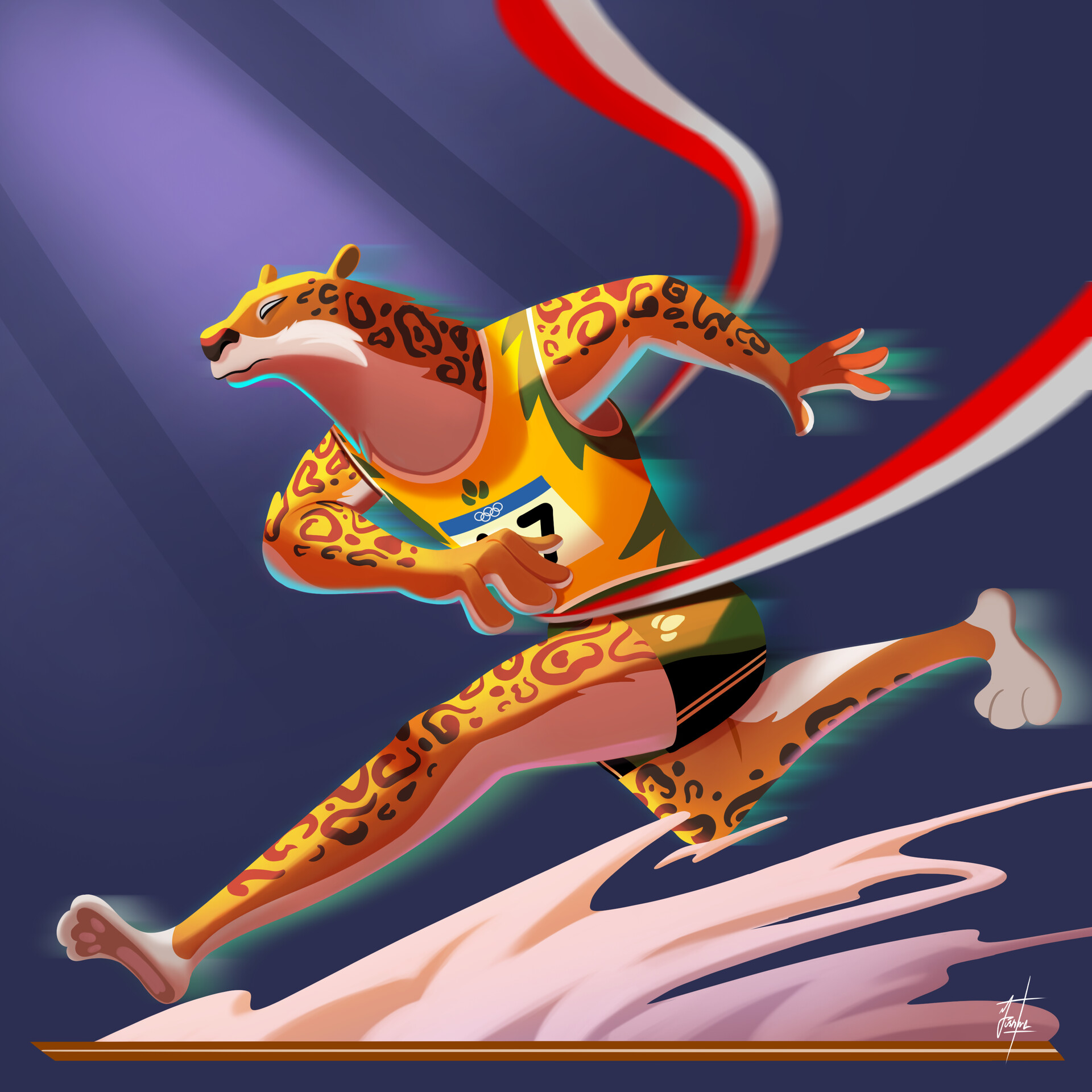 ArtStation - Animal olympic