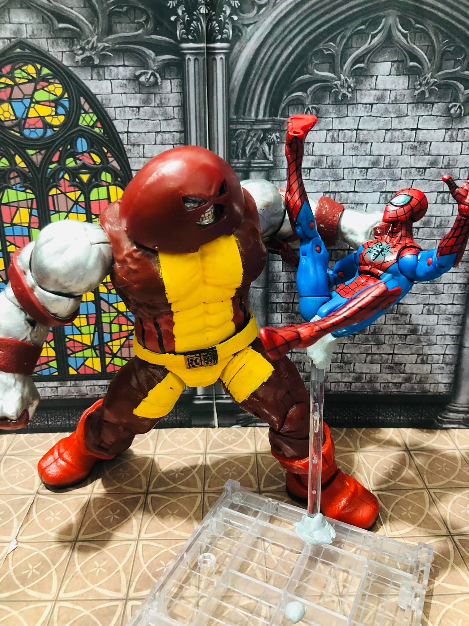 Juggernaut Vs Spiderman