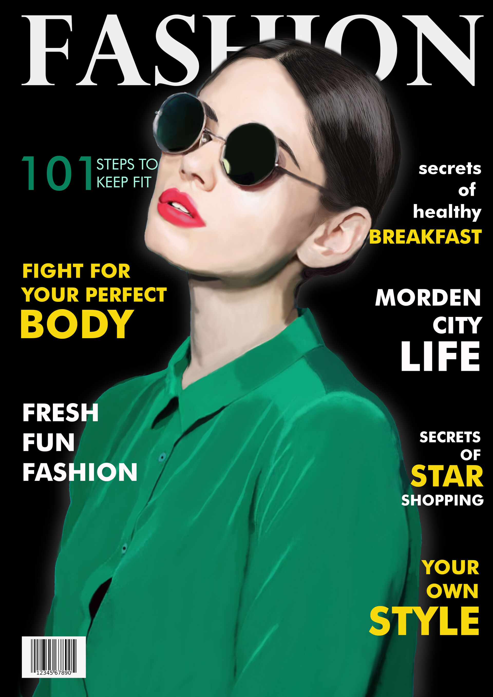 ArtStation - Magazine cover