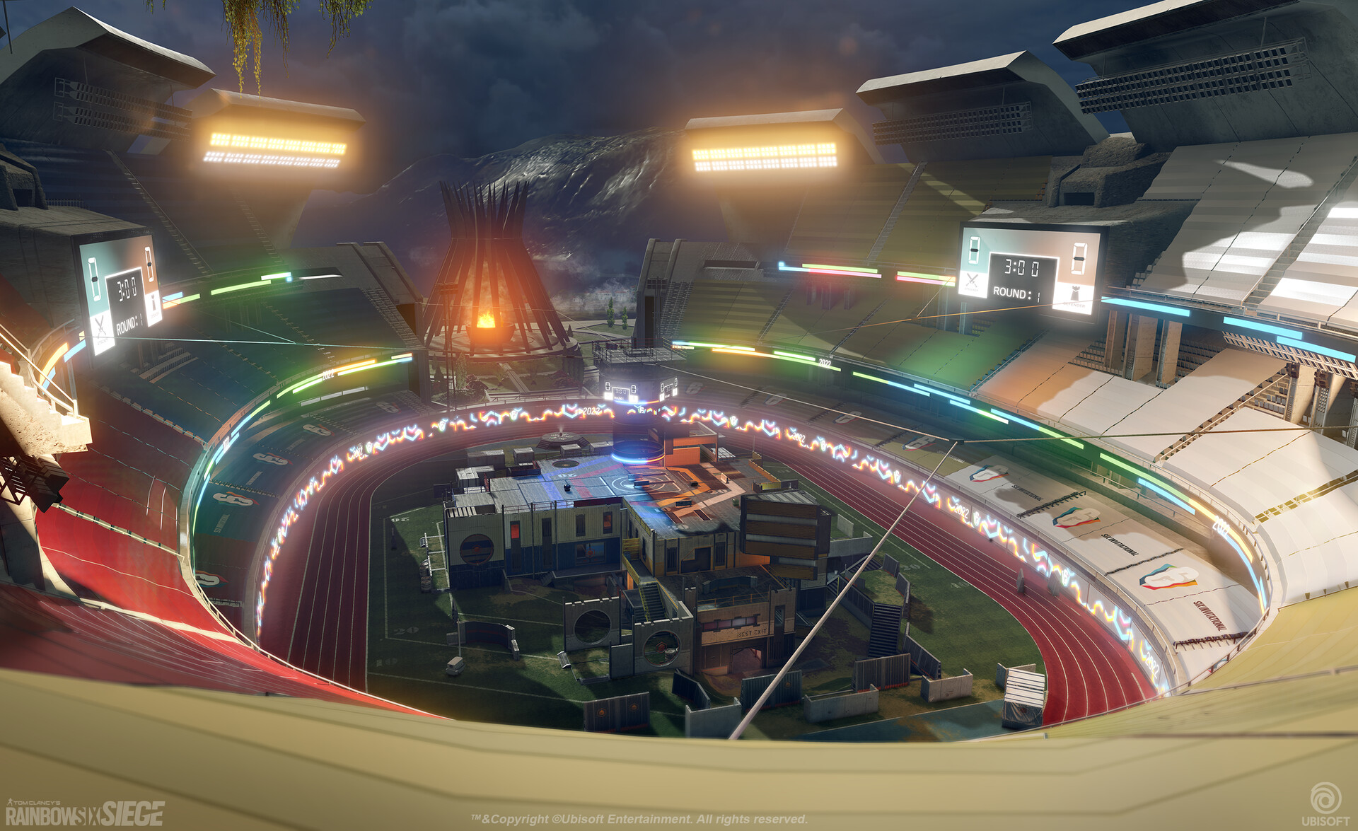 ArtStation - Rainbow Six Siege - Road to SI 2022 Tactical Map - Stadium ...