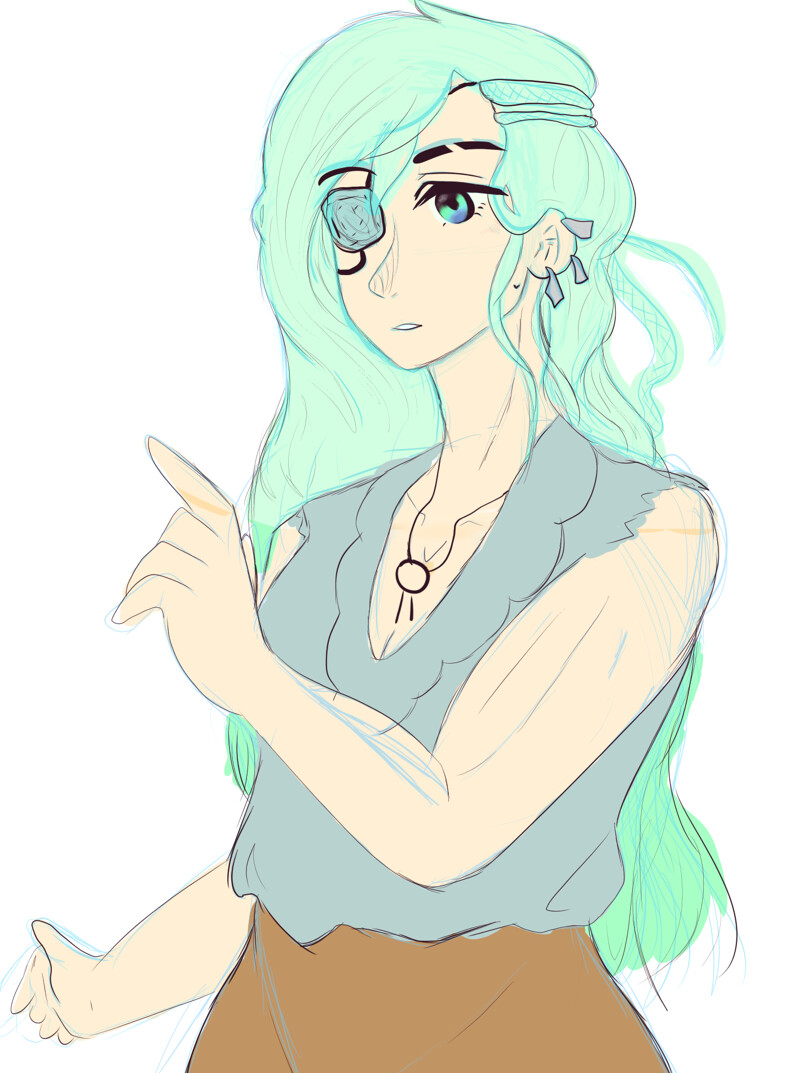 ArtStation - A Simple Character Concept