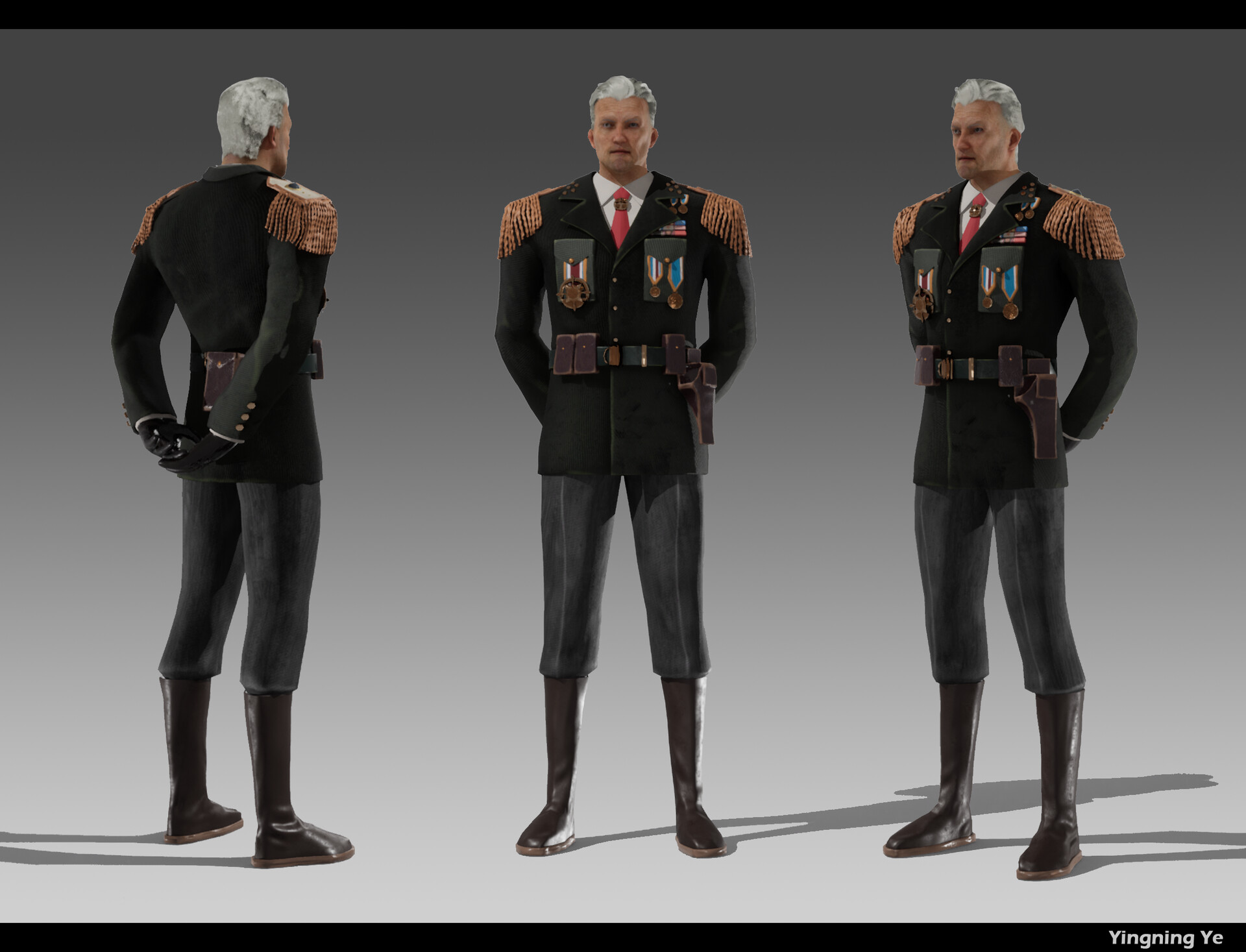 yingning ye - Character 3D Model Practice