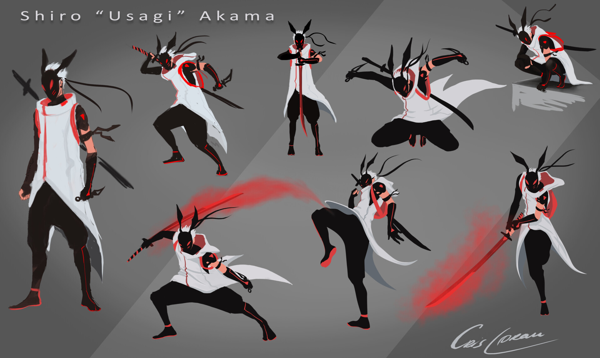 ArtStation - Cyber Bunny Ninja