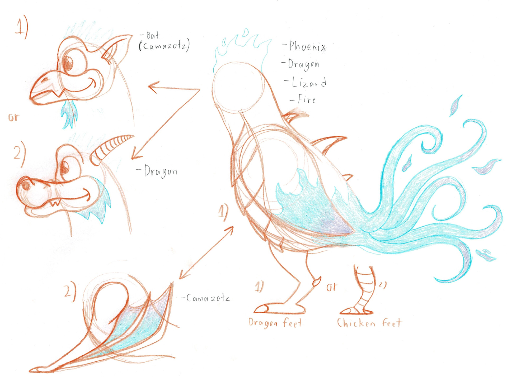 ArtStation - Terratopia Creature Concept Sketches