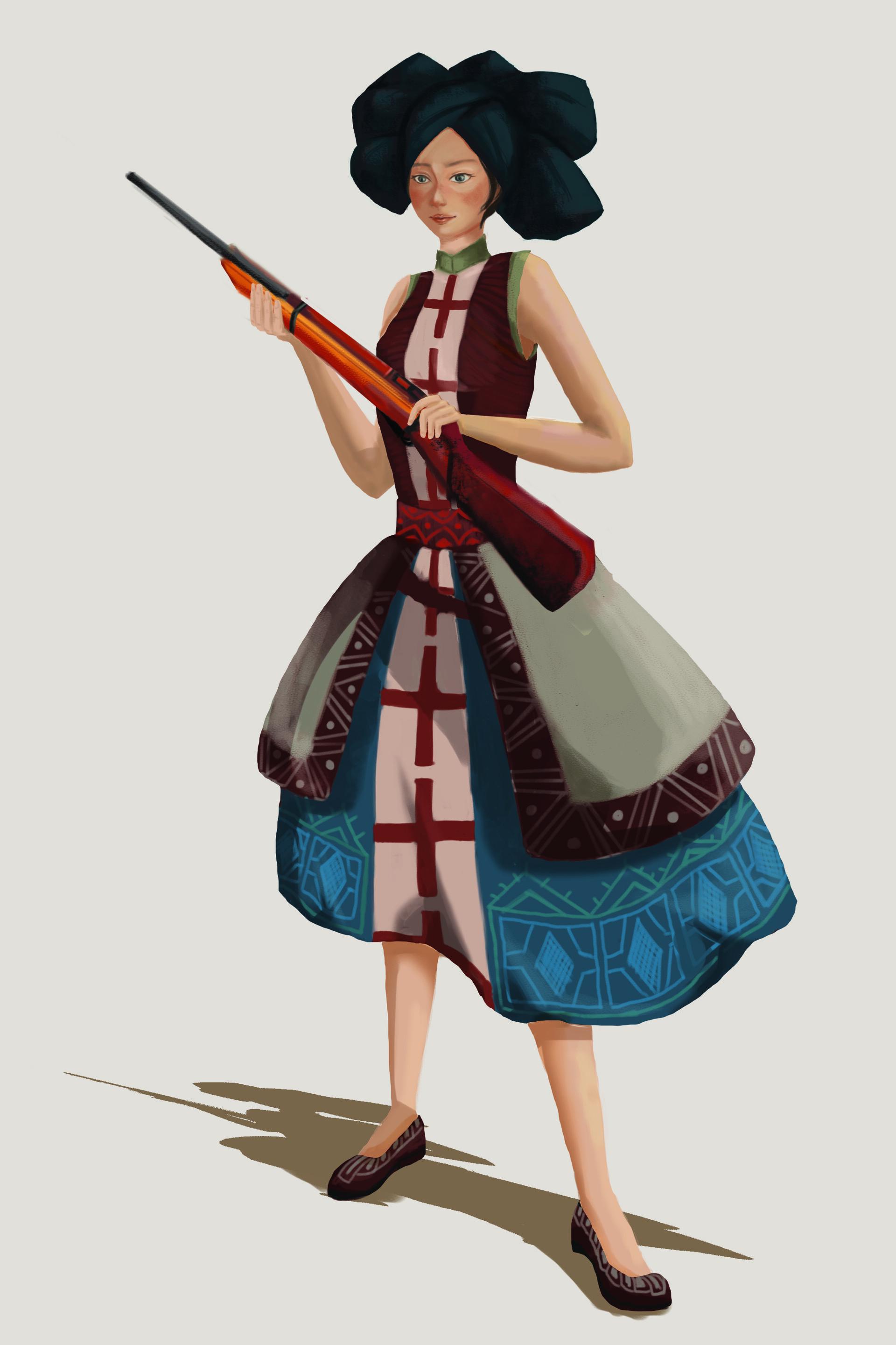 ArtStation - She is a soldier AoA