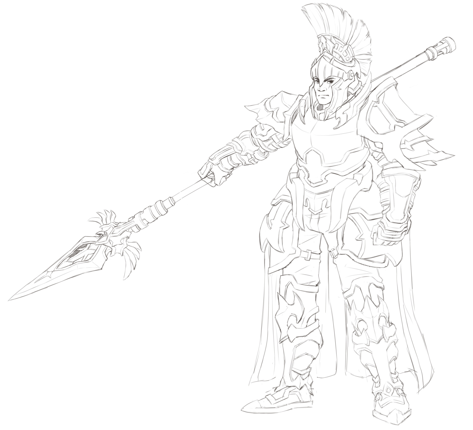 ArtStation - Legionnaire illustration