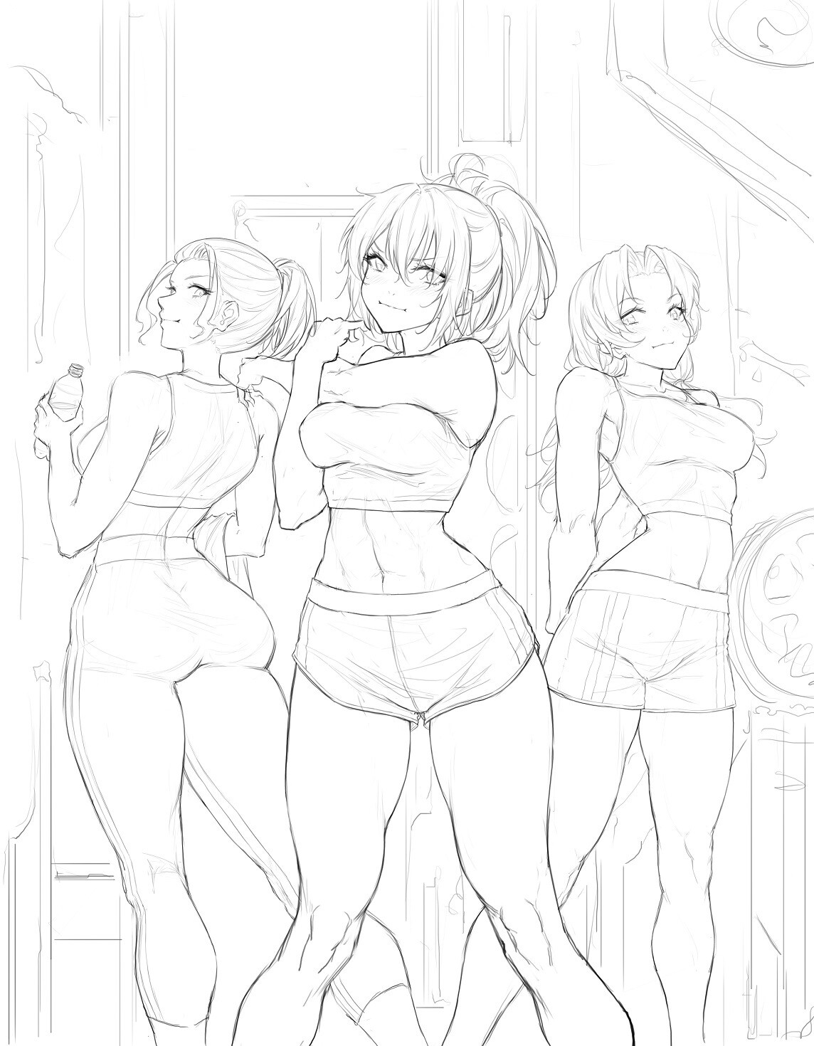 Collateral Damage Studios - Sailor Ragowski, Skip and Illyana