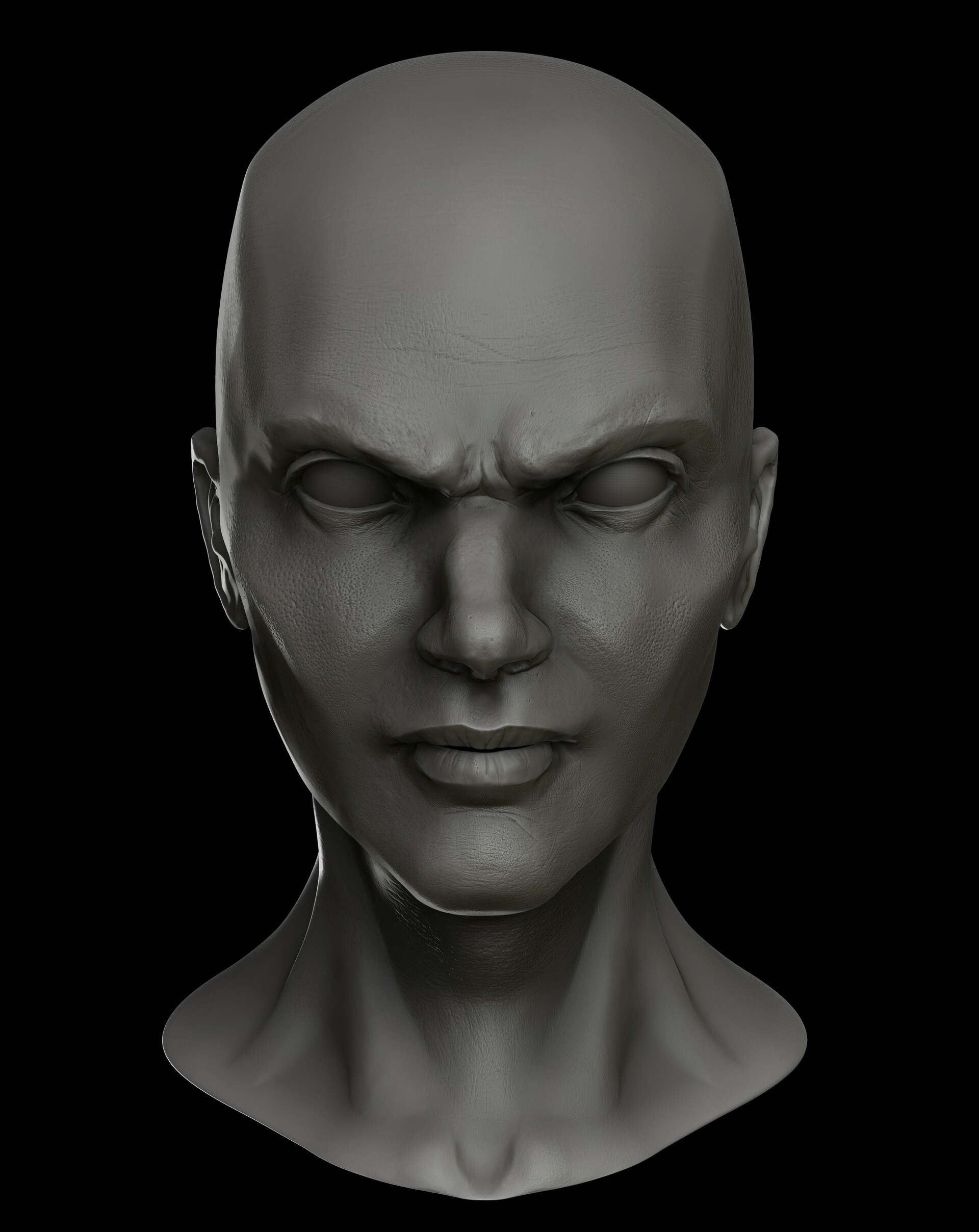 ArtStation - head sculp practice