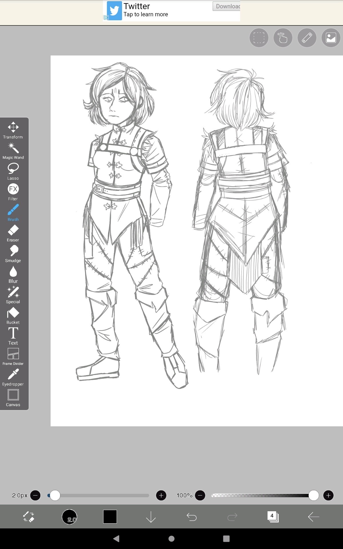 ArtStation - Initial character sketches