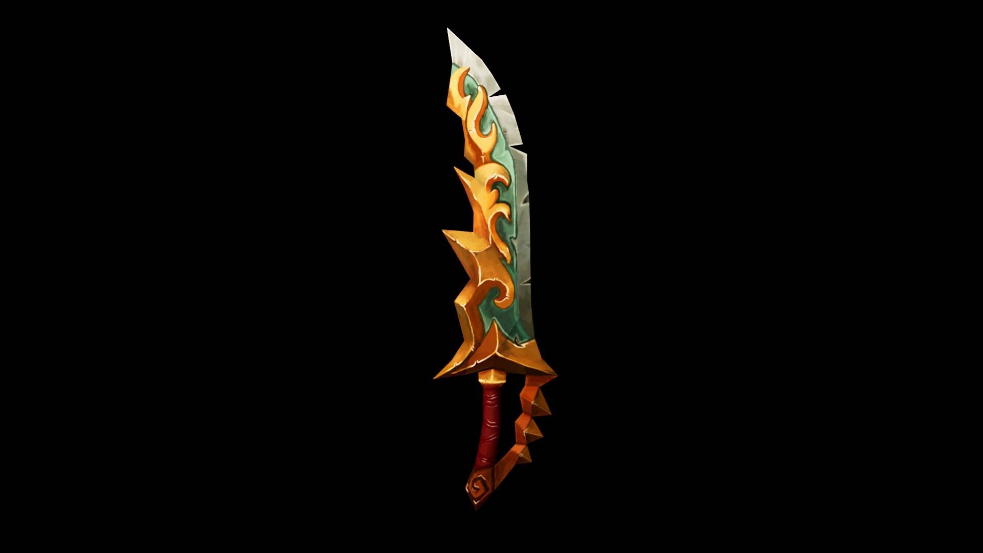 ArtStation - Hand Painted Sword