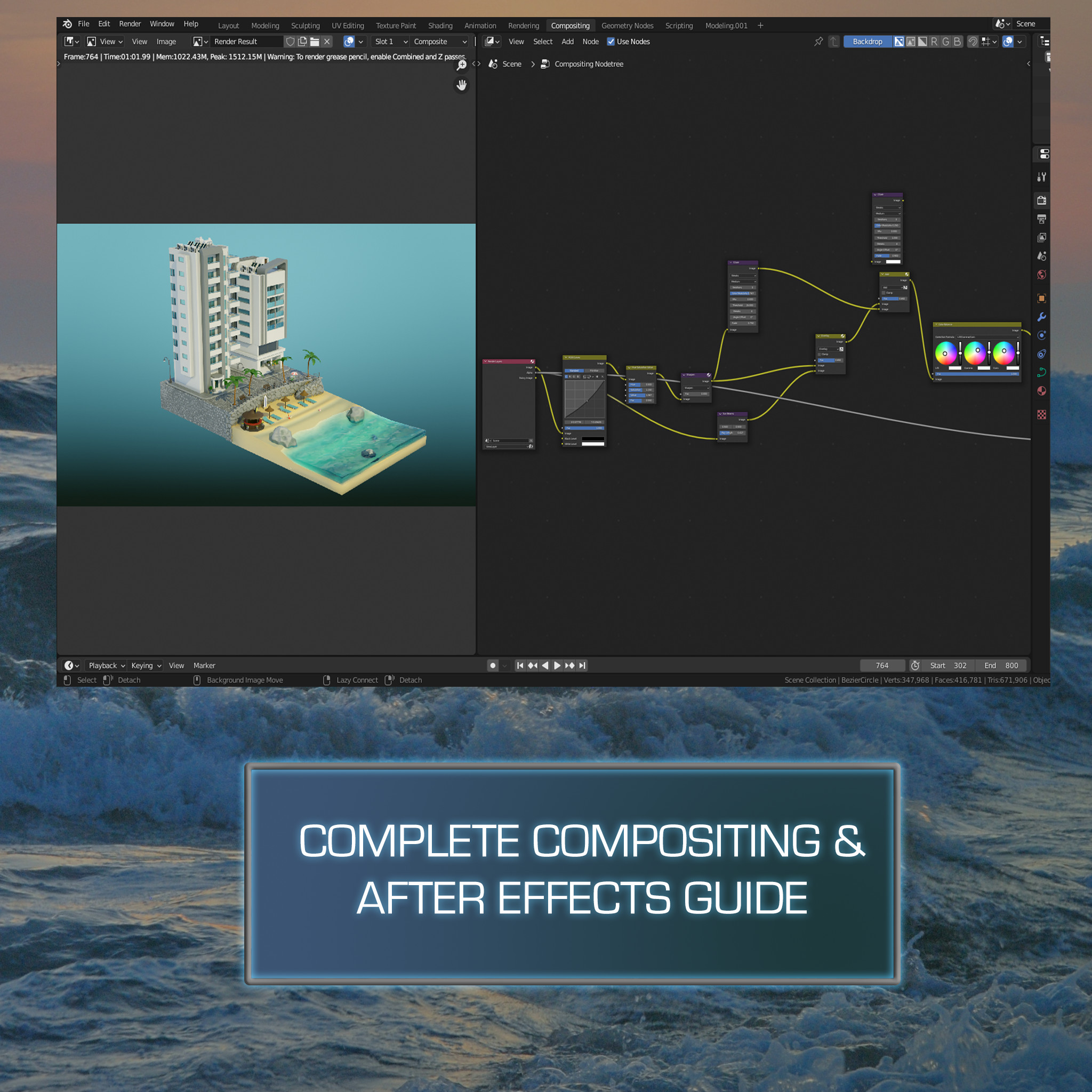 3D Tudor - Blender 3 | The Beginners Ultimate Stylized Scene Guide