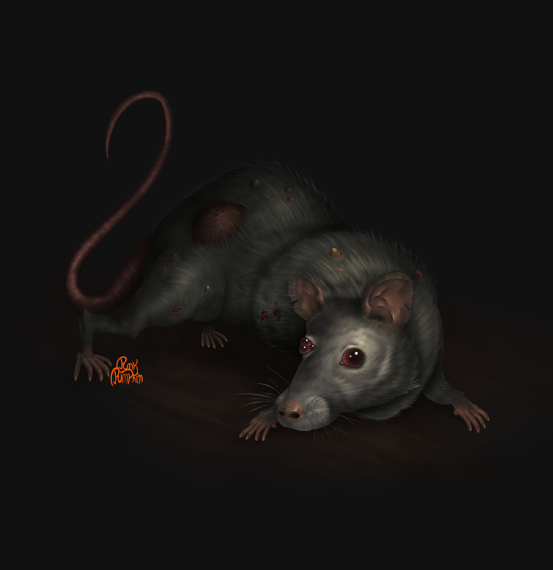 ArtStation - Pestilence Rat