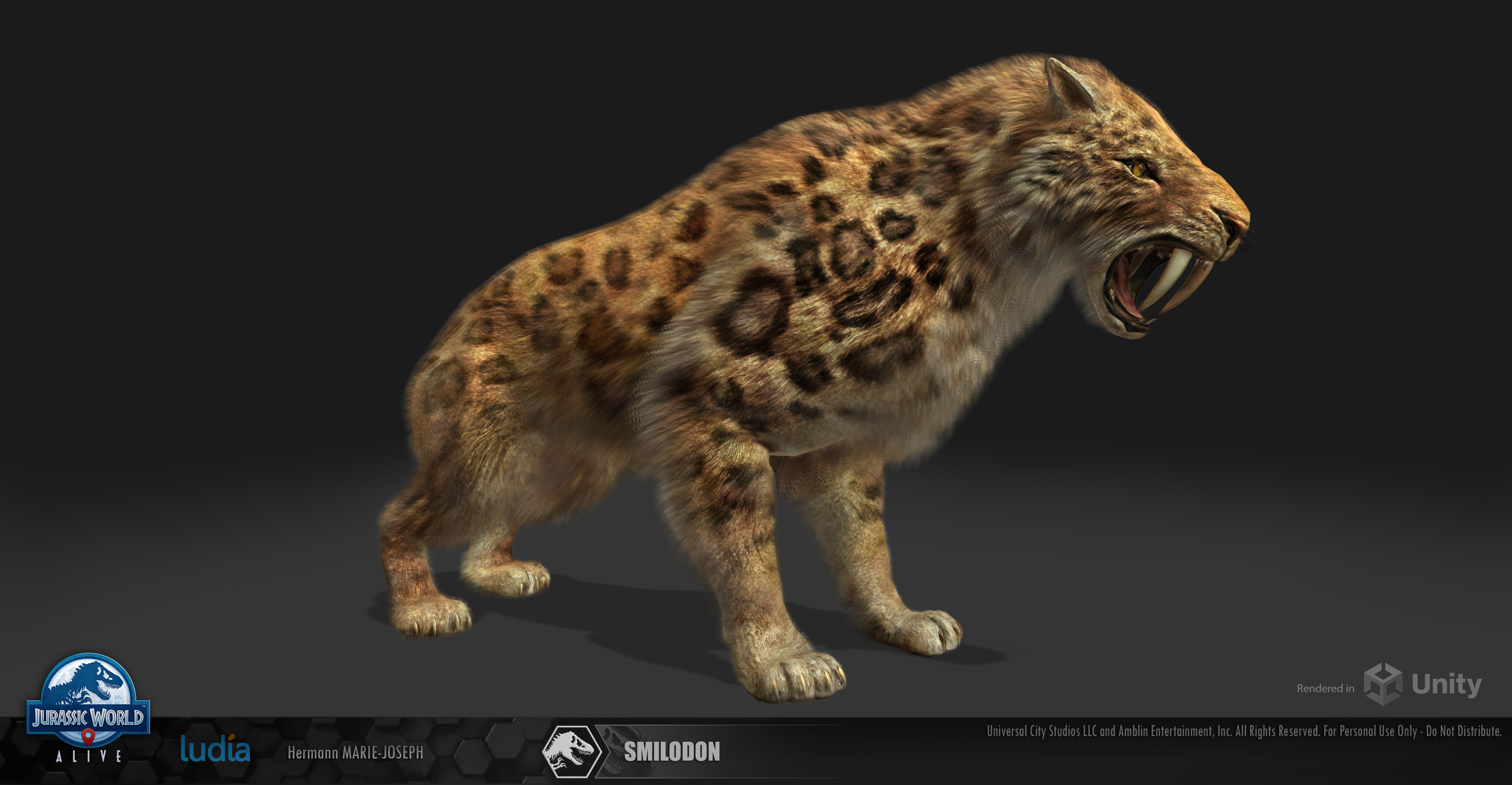 Hermann Marie-Joseph - Smilodon - Jurassic World Alive