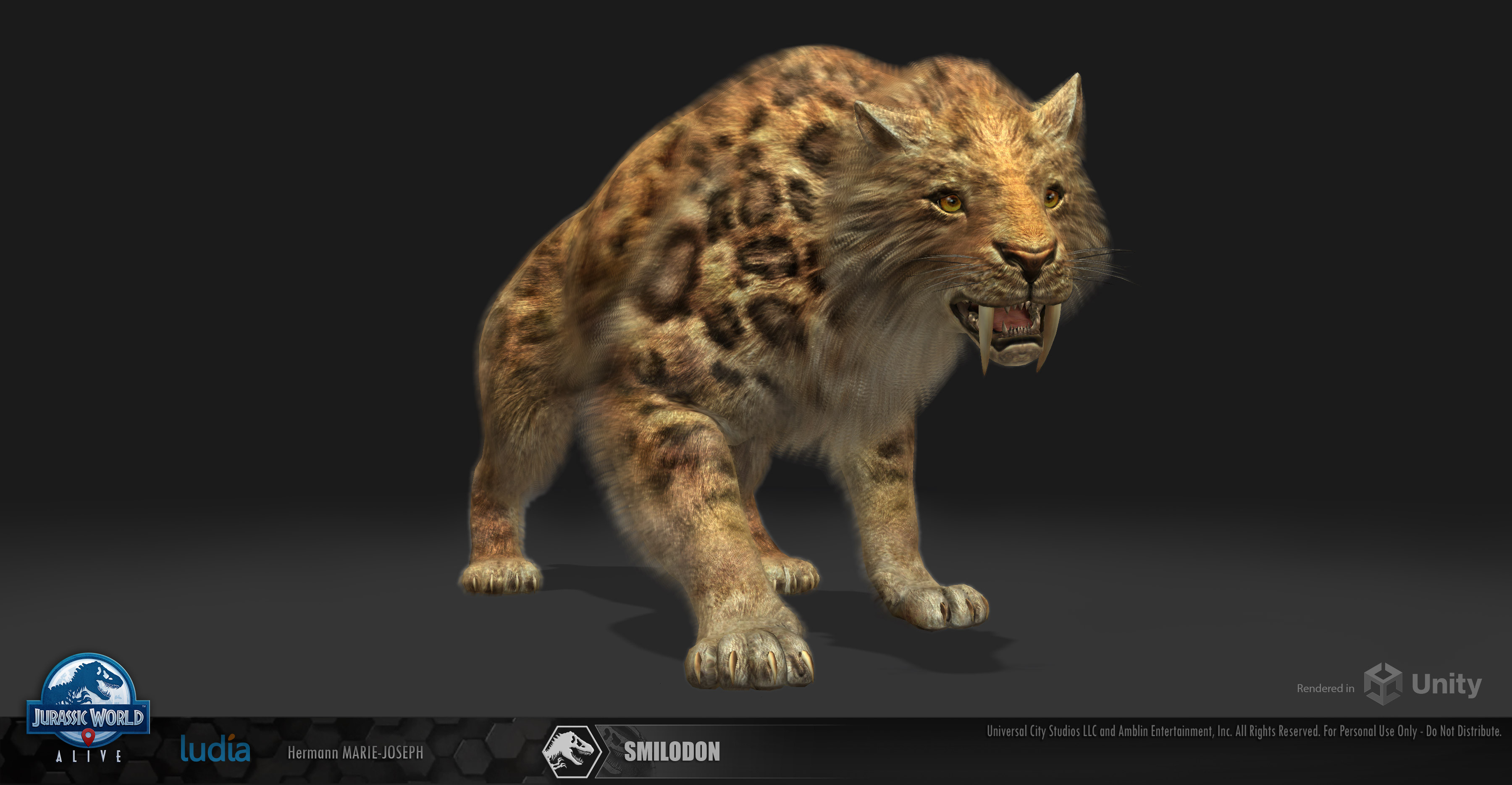 Hermann Marie-Joseph - Smilodon - Jurassic World Alive