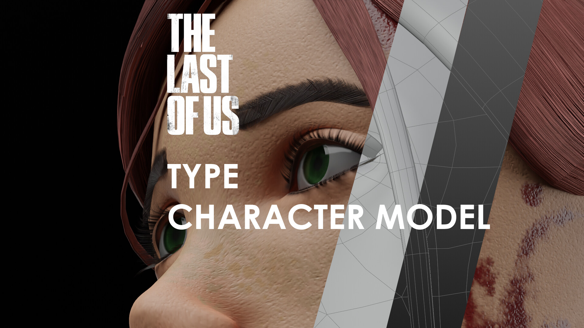ArtStation - TLOU Ellie type game Character Model Low-poly 3D model