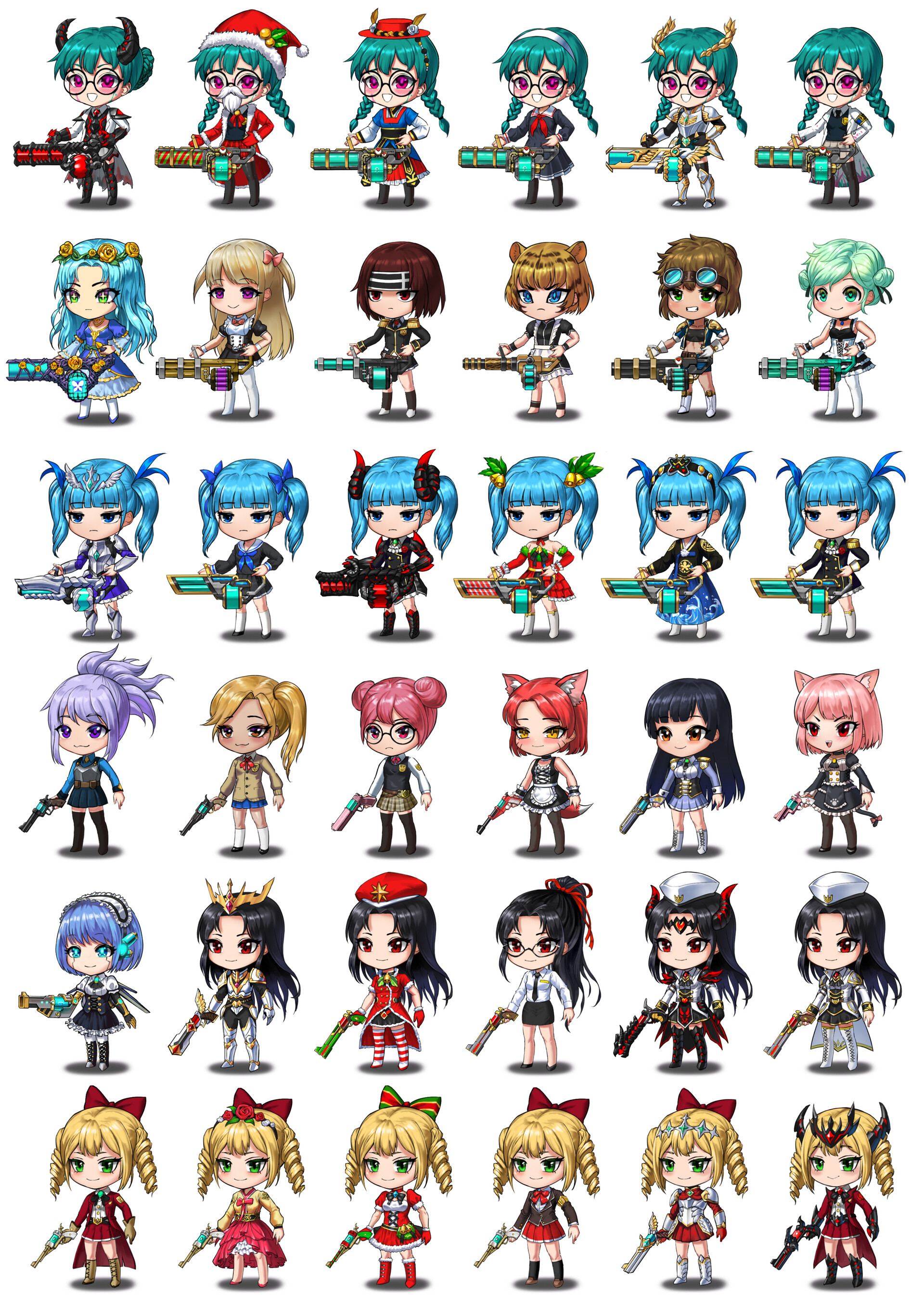 ArtStation - 2d in game character