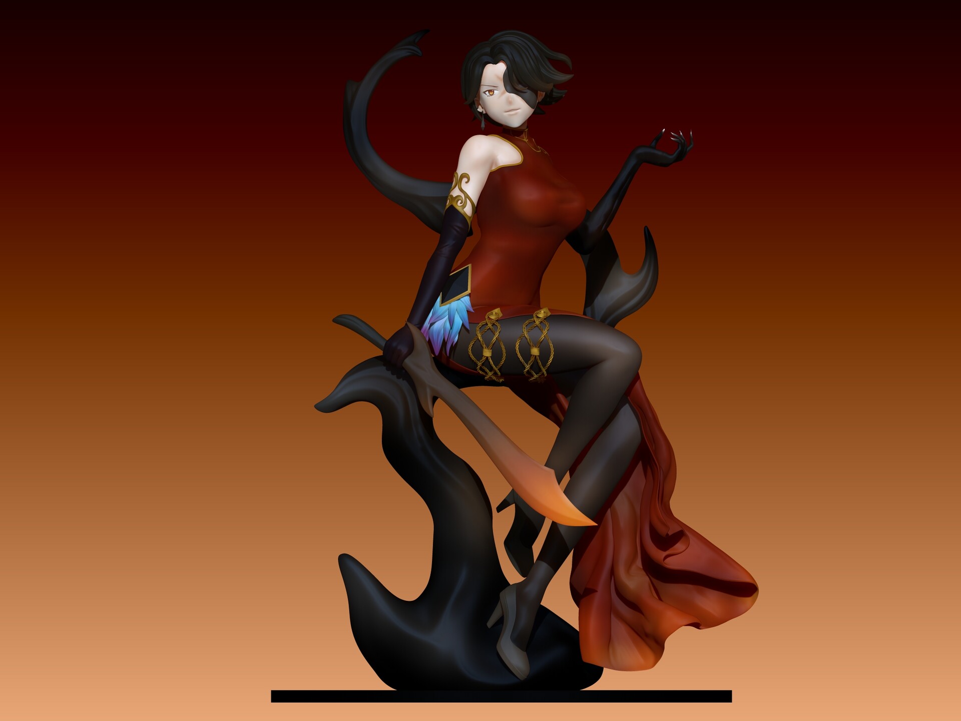 ArtStation - Cinder Fall