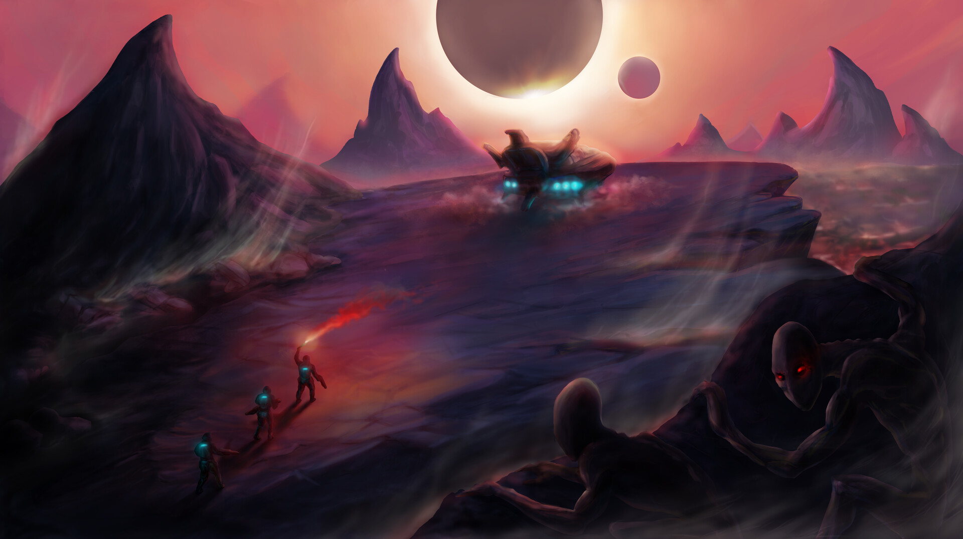 ArtStation - we just think that we are alone