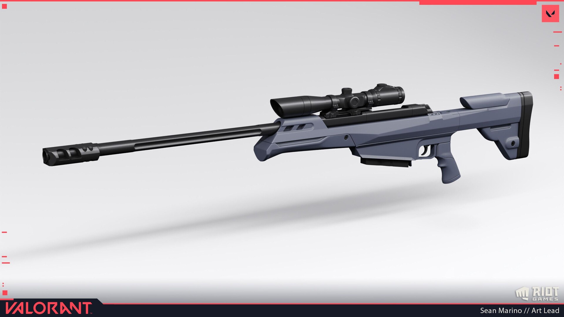 Evil Torn - Valorant: Operator Fan Skin Chosen