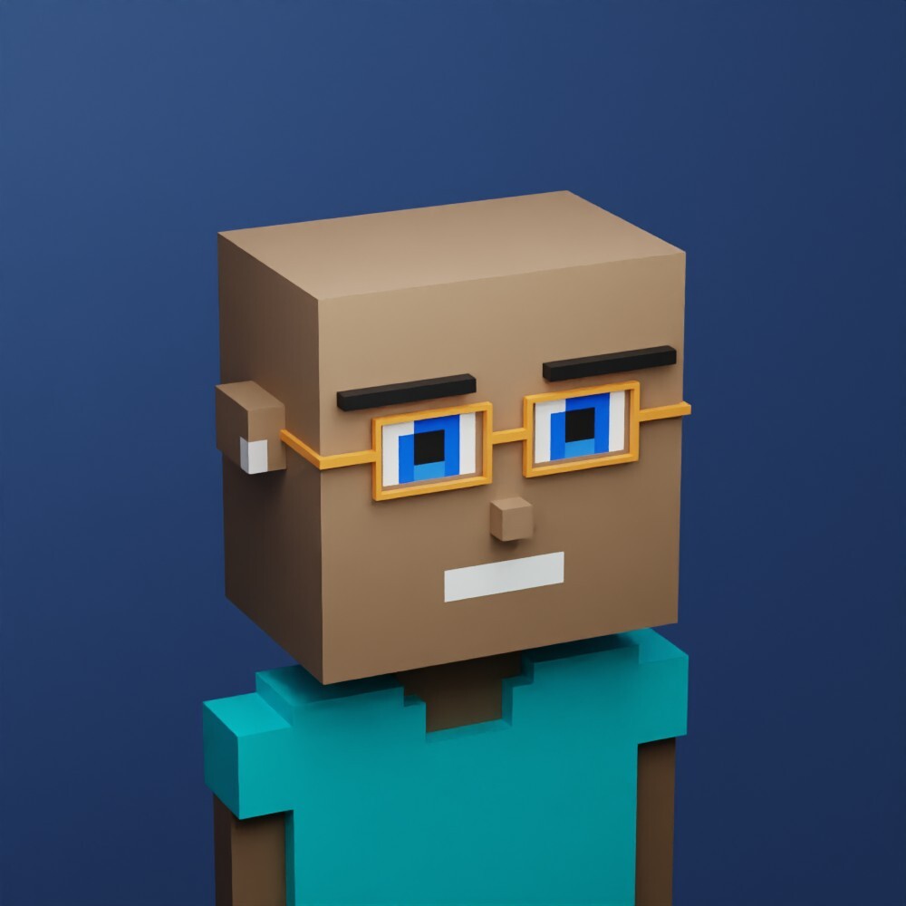 ArtStation - NFT Art Design: Voxel Avatars, 3D NFT Collection #3