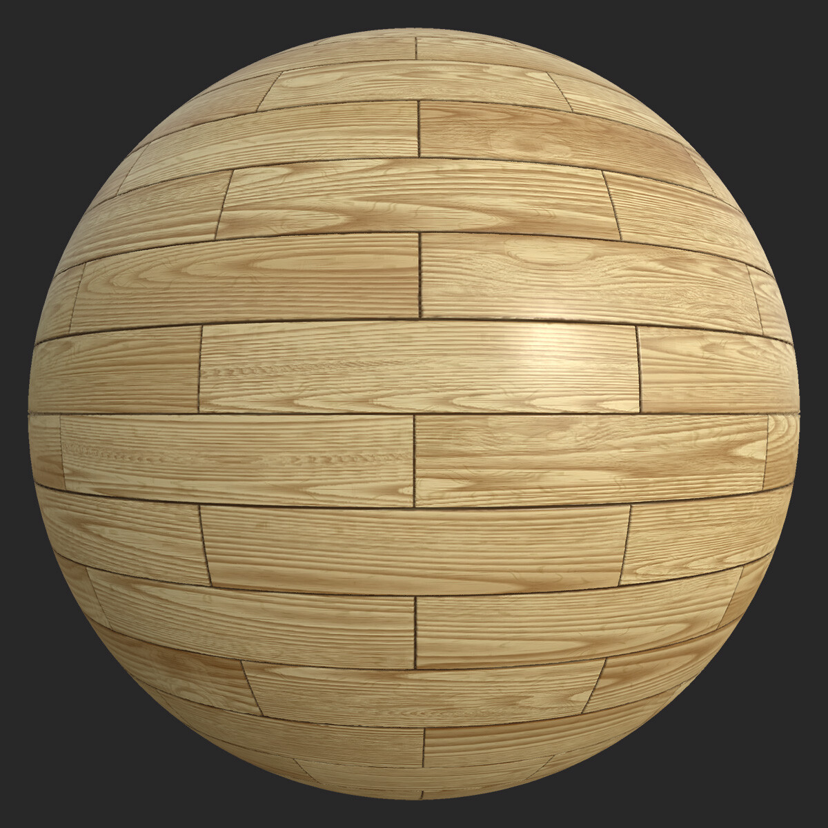 TextureCan - Waxed Beech Wood Plank Tiles (FREE PBR Texture)