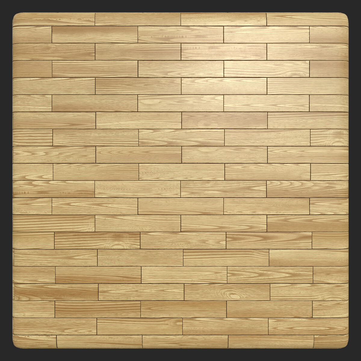 TextureCan - Waxed Beech Wood Plank Tiles (FREE PBR Texture)