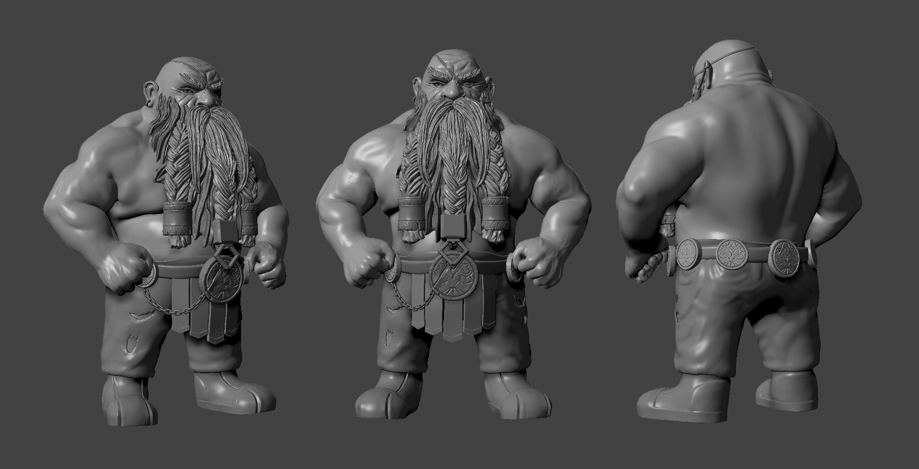 ArtStation - Gotrek WIP