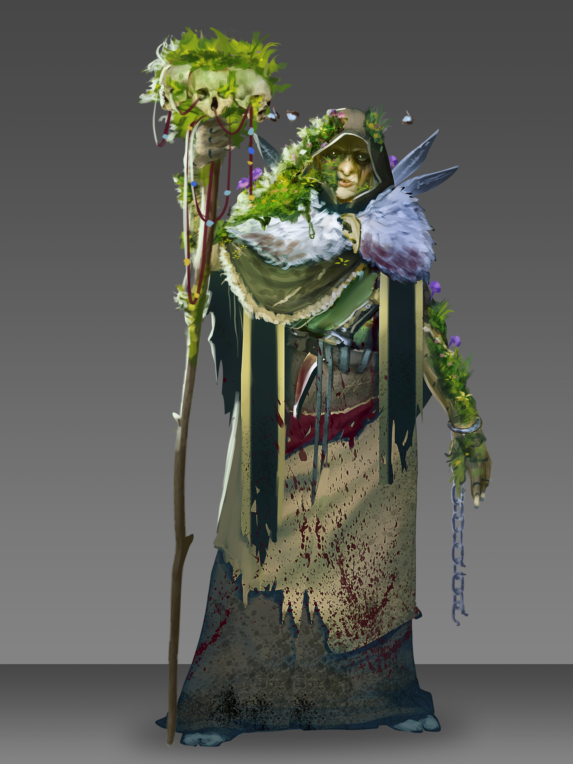 ArtStation - Nature witch concept design