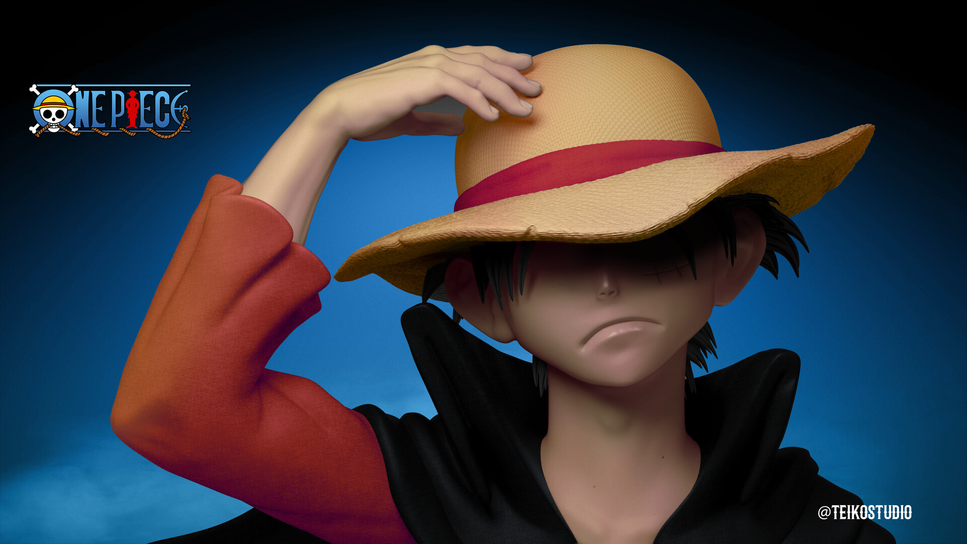 ArtStation - Monkey D Luffy Cap. 1050 OMG!