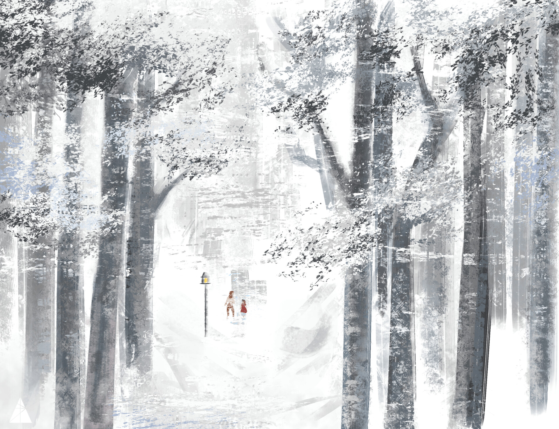 ArtStation - Winter Forest