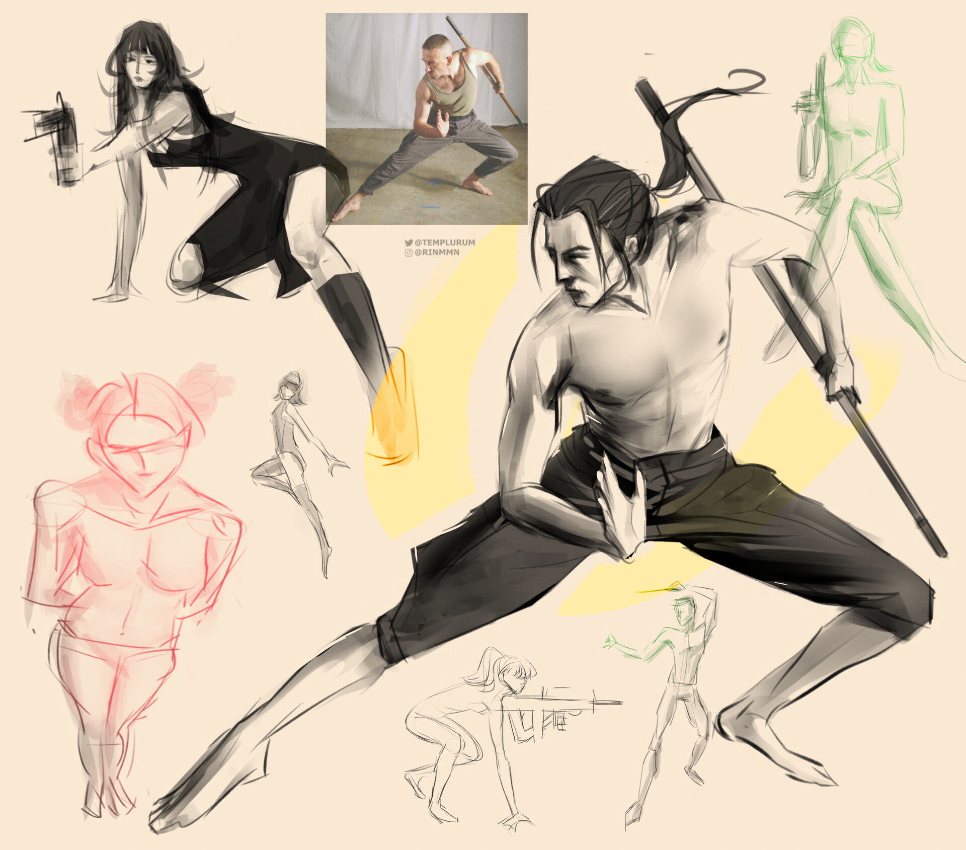 ArtStation - Figure studies