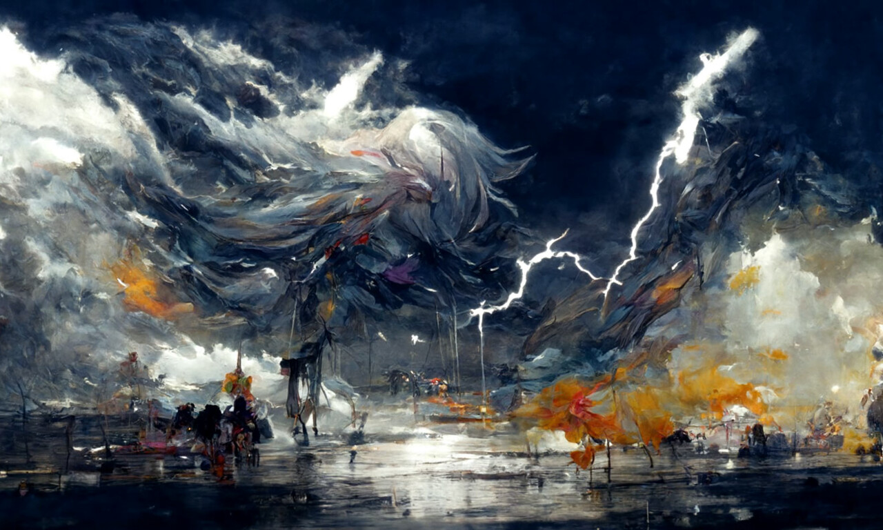 ArtStation - thunderstorm