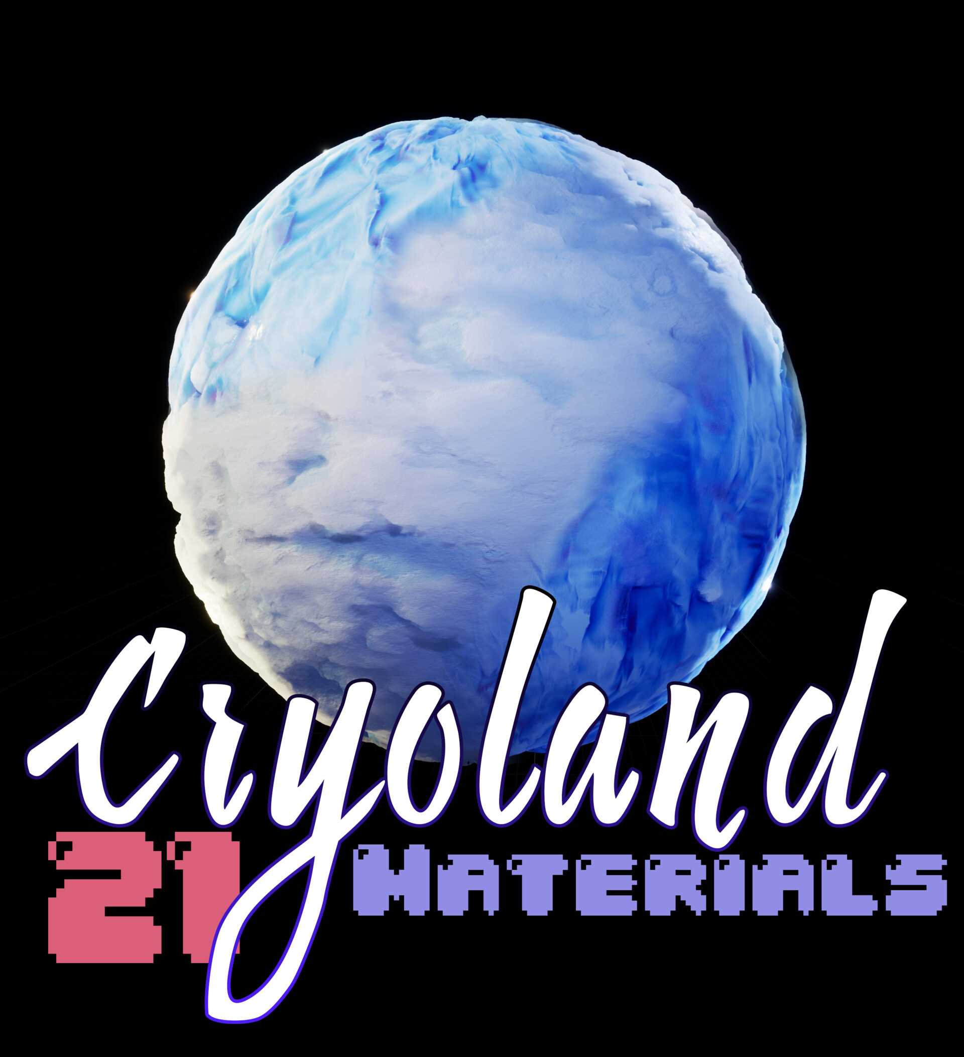 ArtStation - Cryoland materials Packs Unreal engine