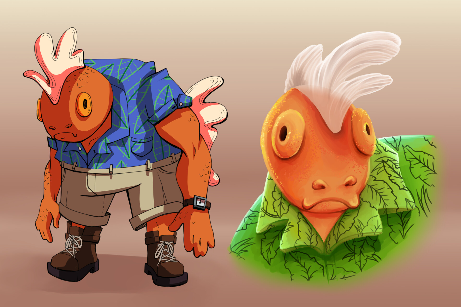 ArtStation - Goldfish