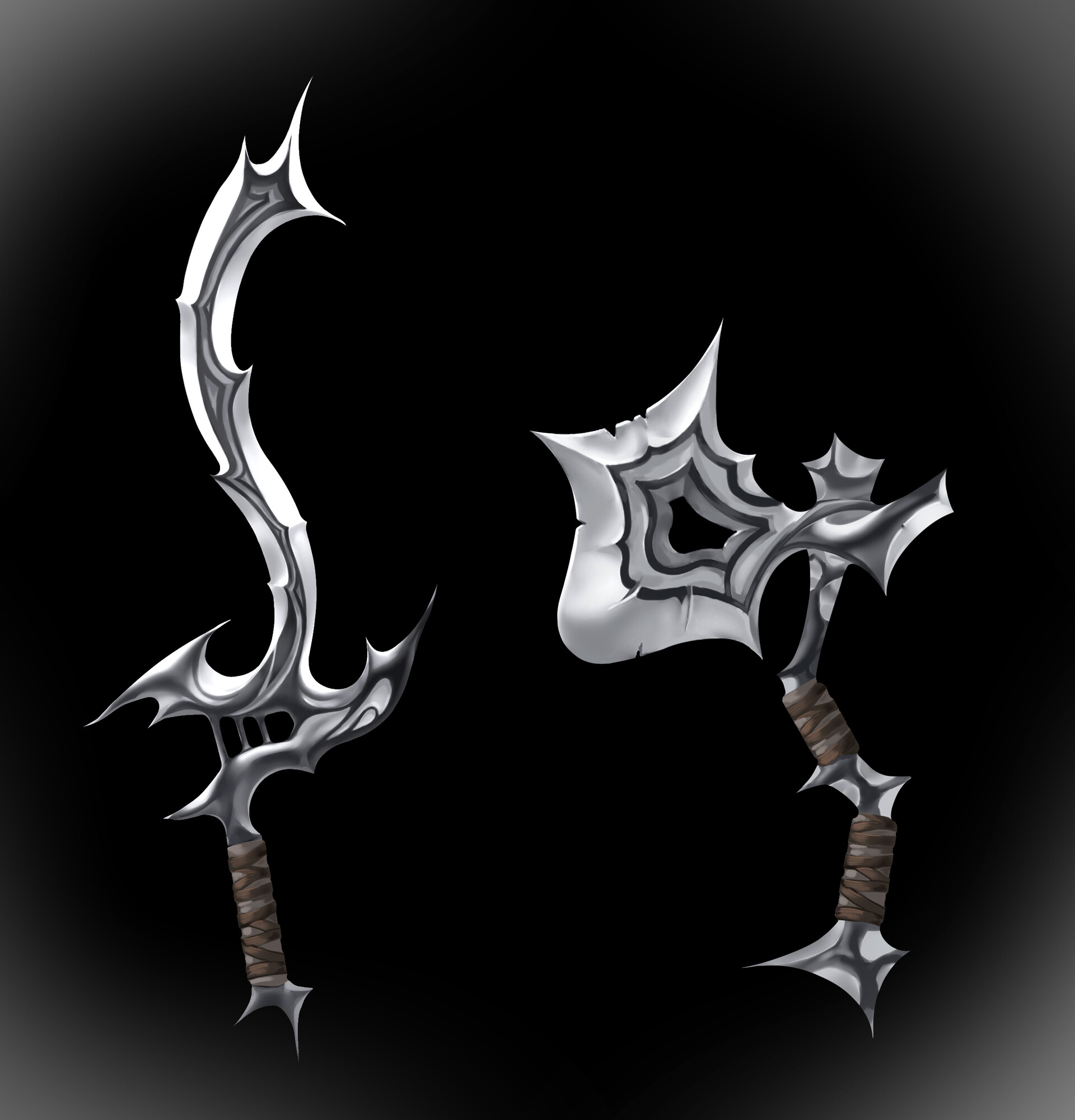 ArtStation - Iron weapon