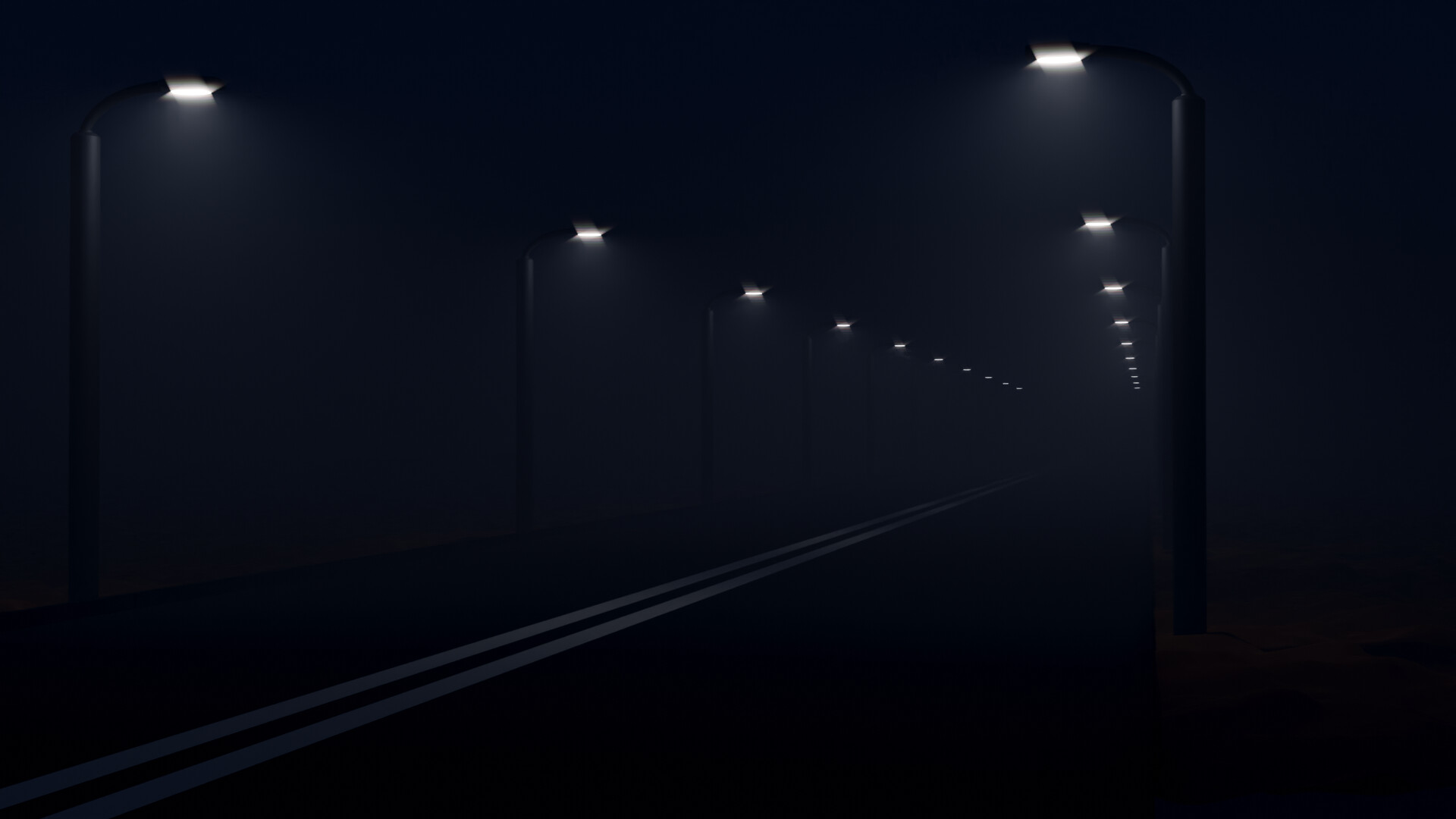 ArtStation - spooky road