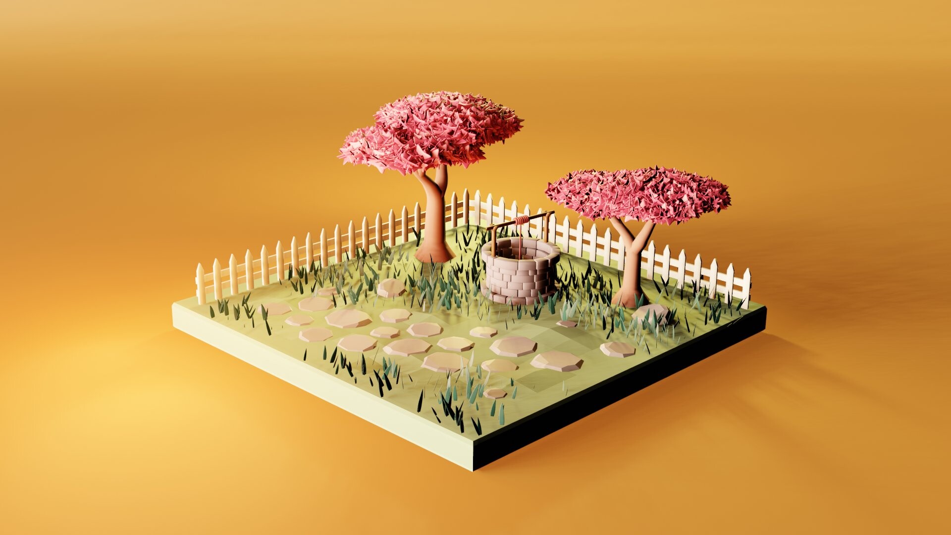 ArtStation - 3D field model