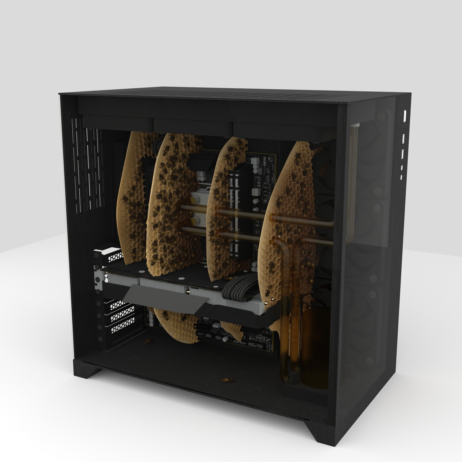 ArtStation - Beehive computer