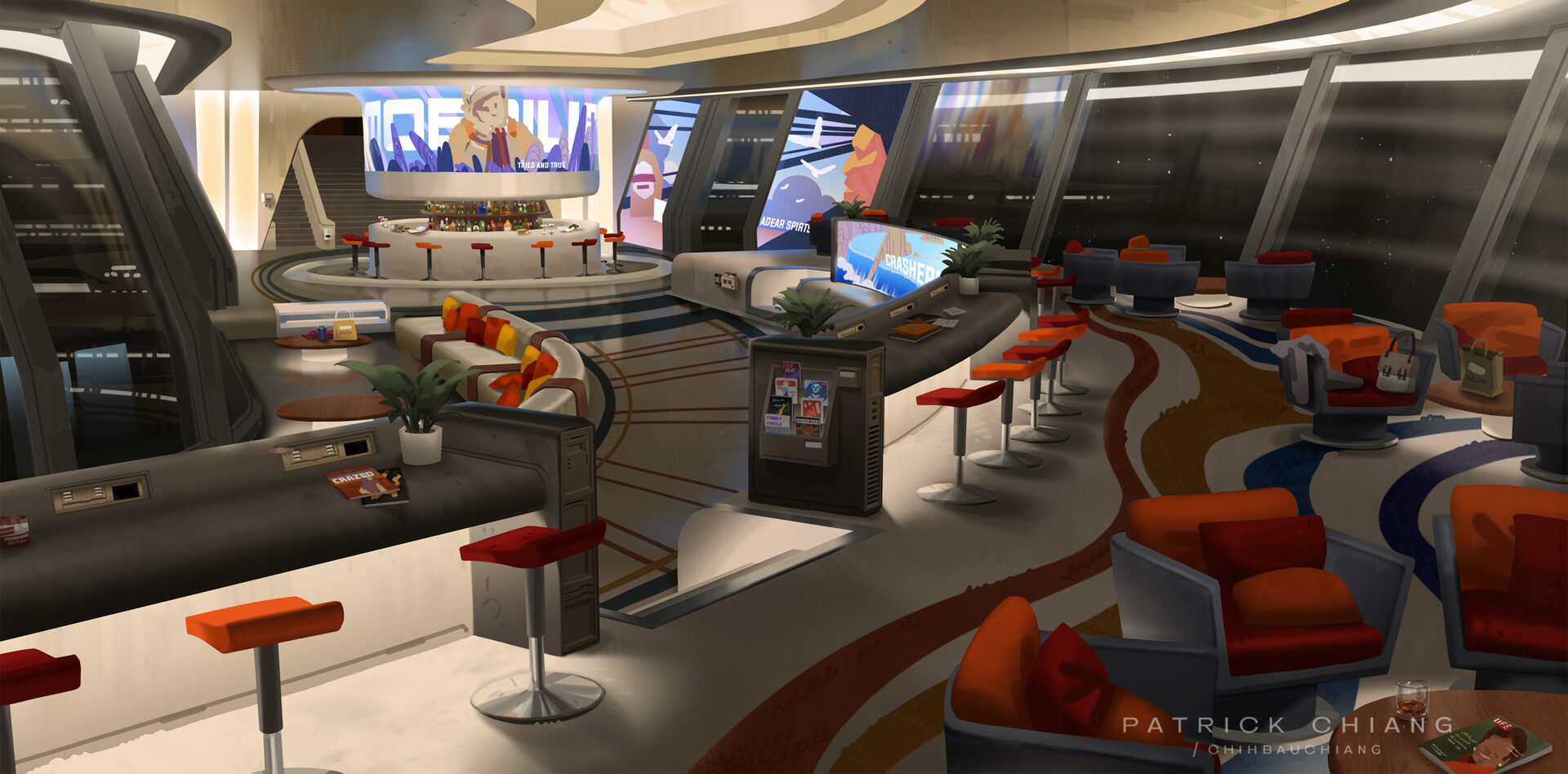 ArtStation - 70's-80's Scifi Project