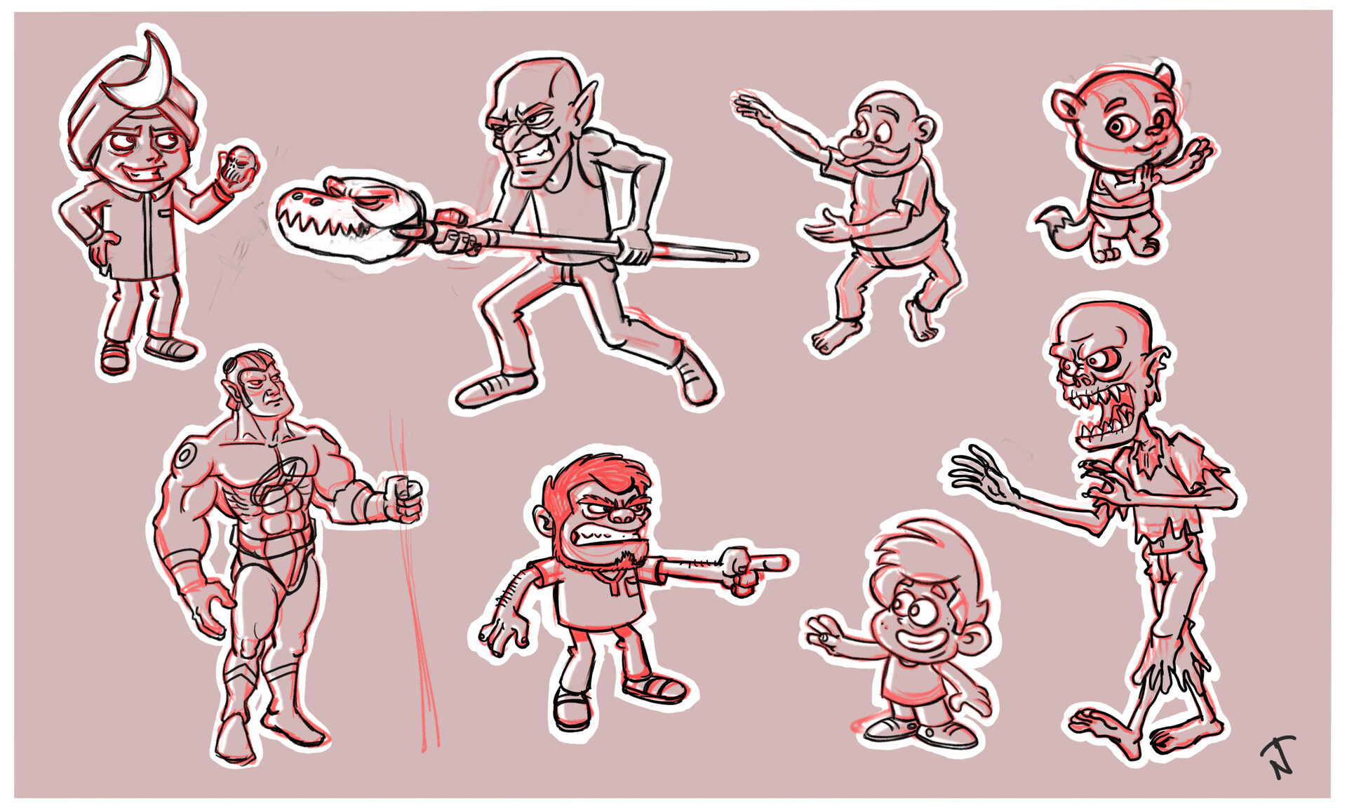 ArtStation - Random Characters