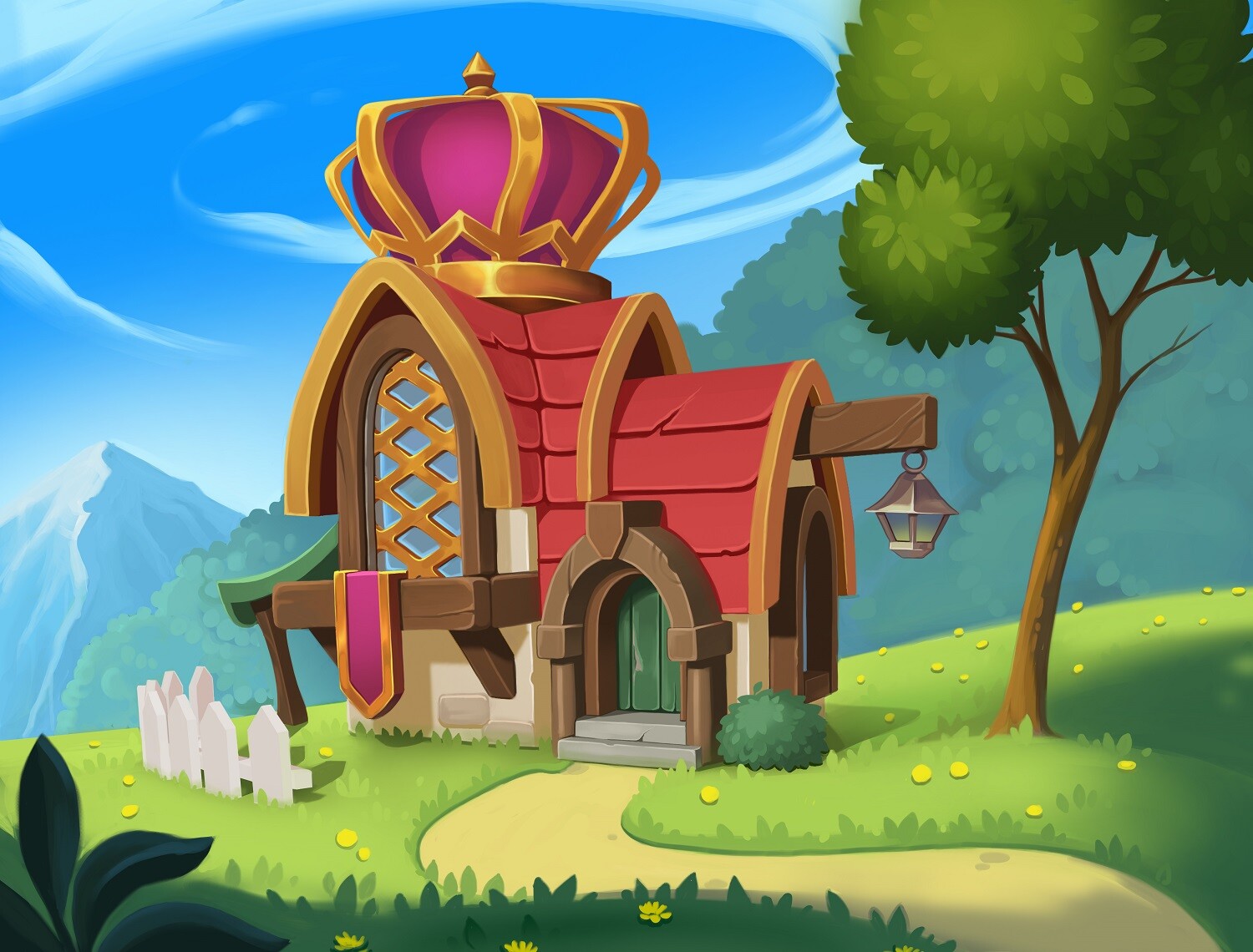 ArtStation - Princess house