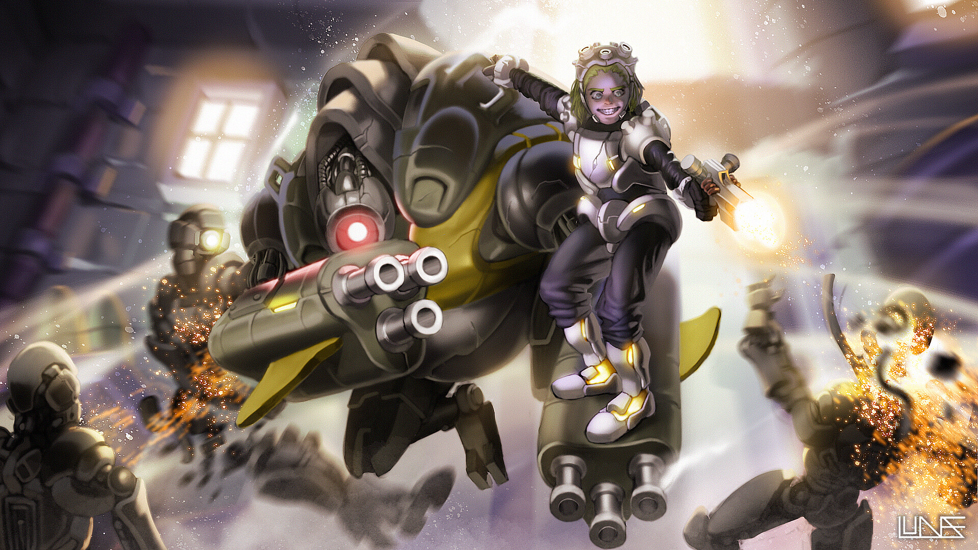 ArtStation - Mechaverse Splash art