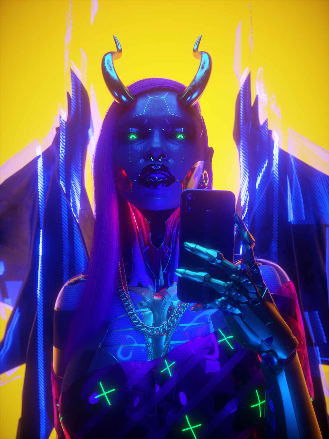 ArtStation - CYBER DEMON