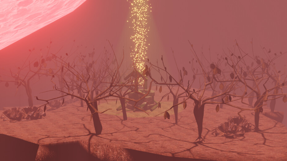 ArtStation - Fantasy Forest Scene