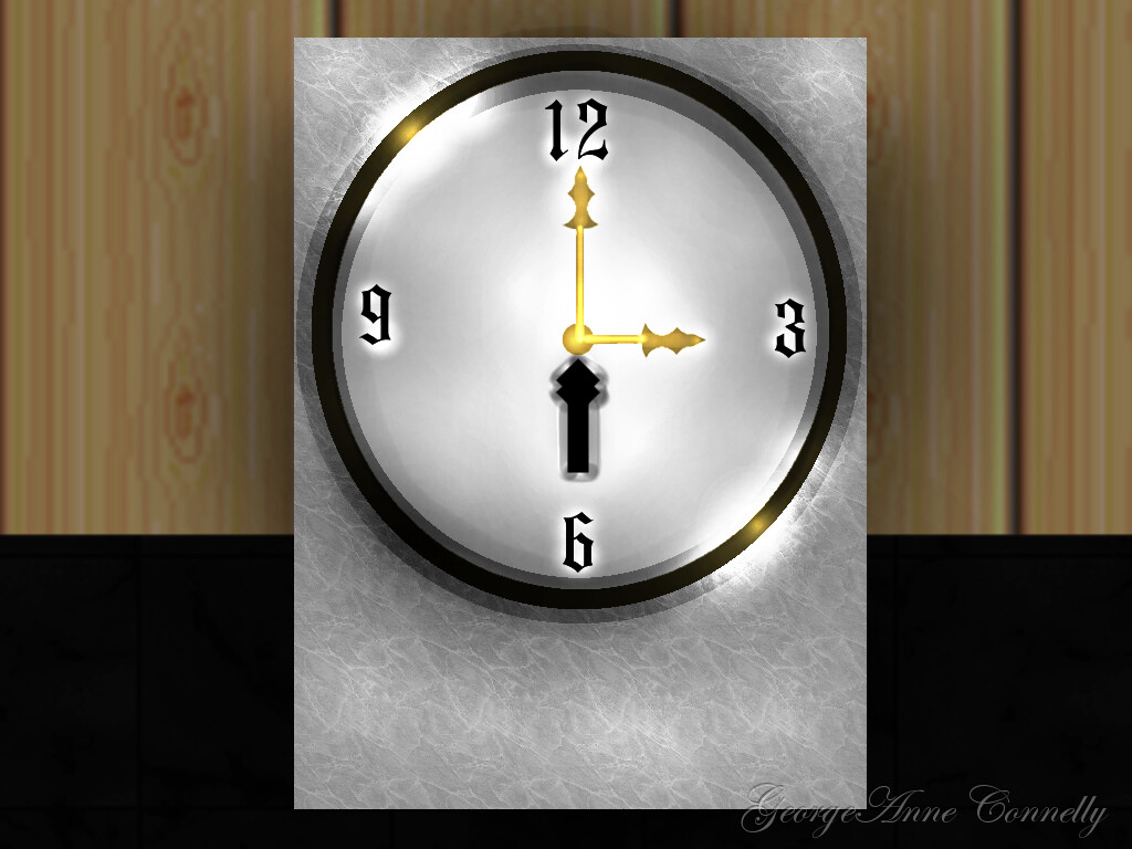 ArtStation - Clock With a Keyhole