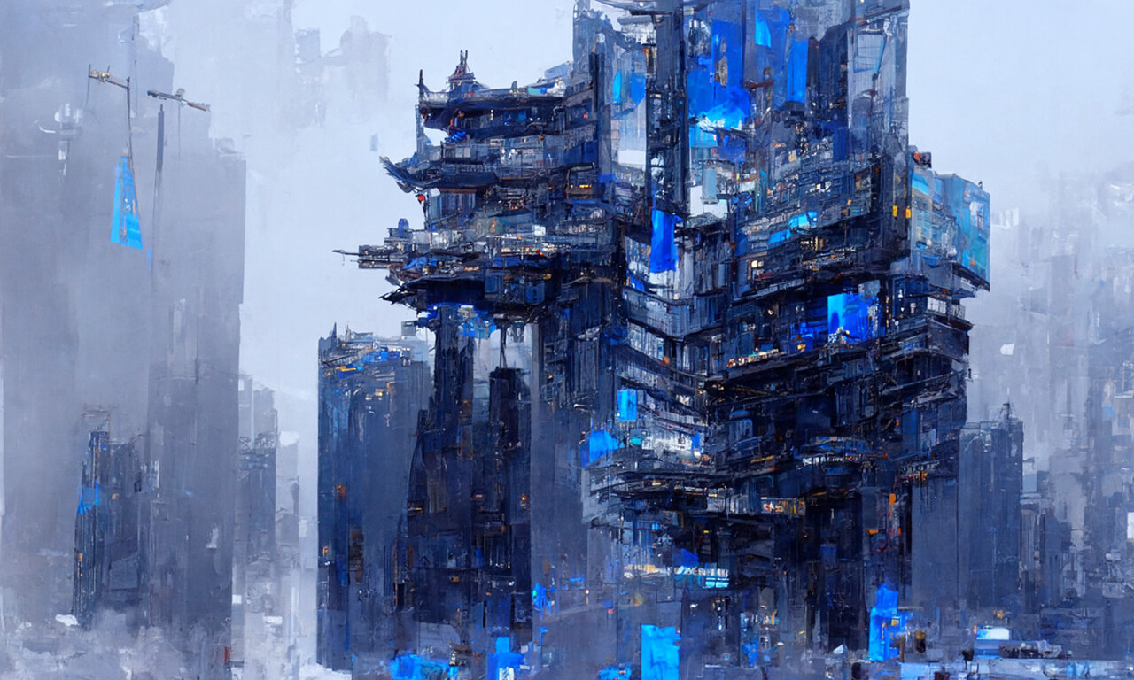 ArtStation - Sci-fi towers pt. 2