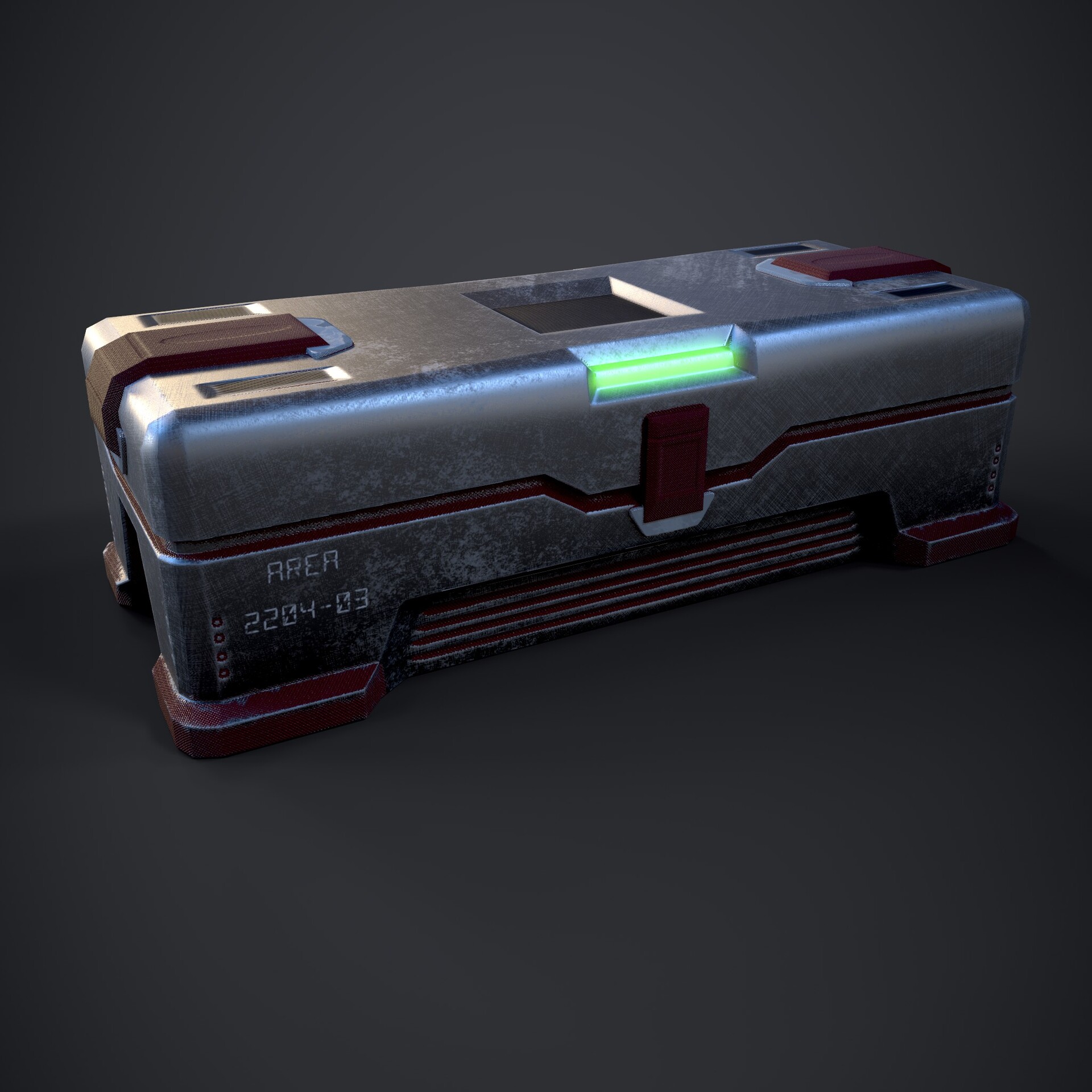 ArtStation - Futuristic Crates- Textured