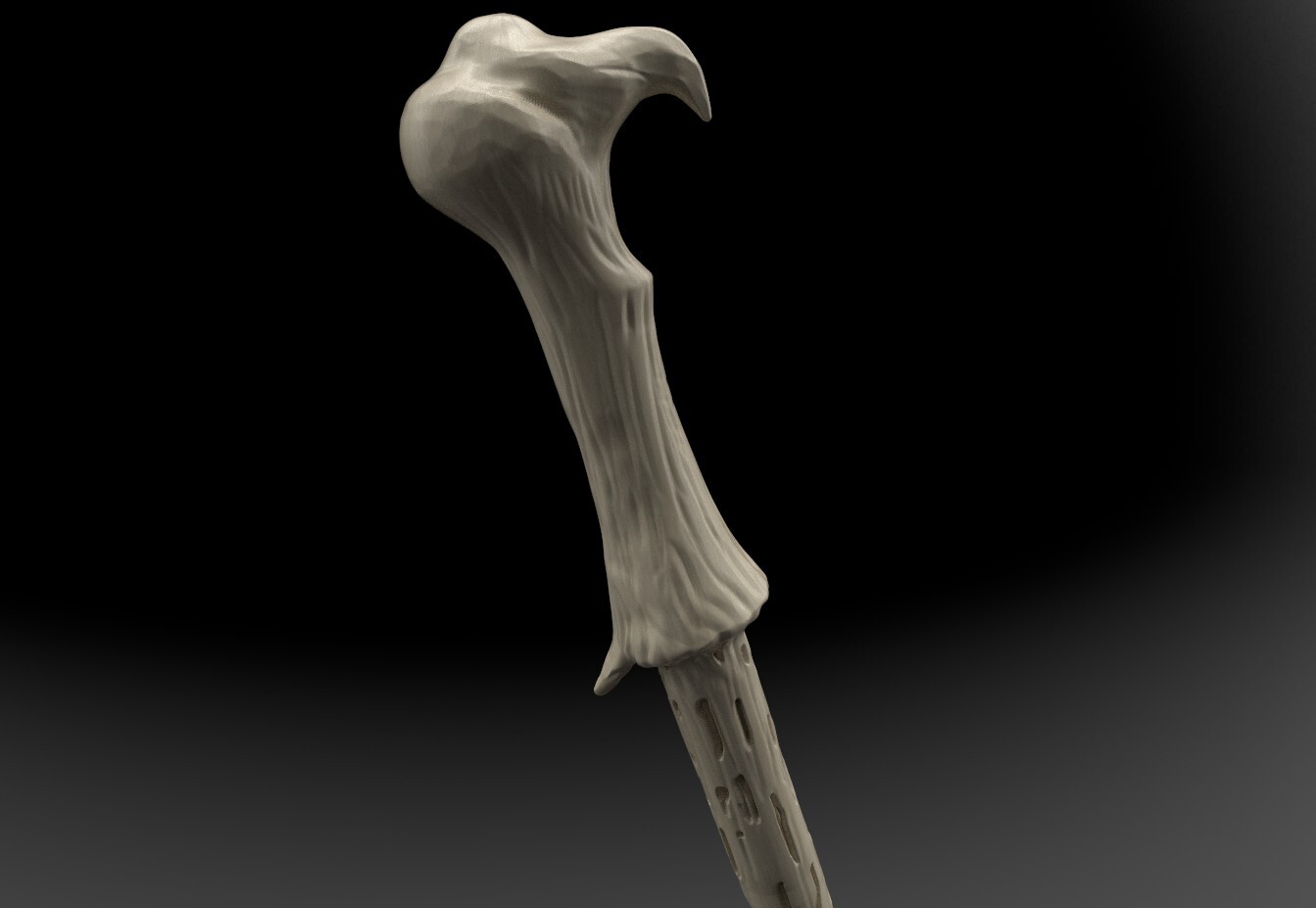 ArtStation - Lord Voldemort's Magic Stick