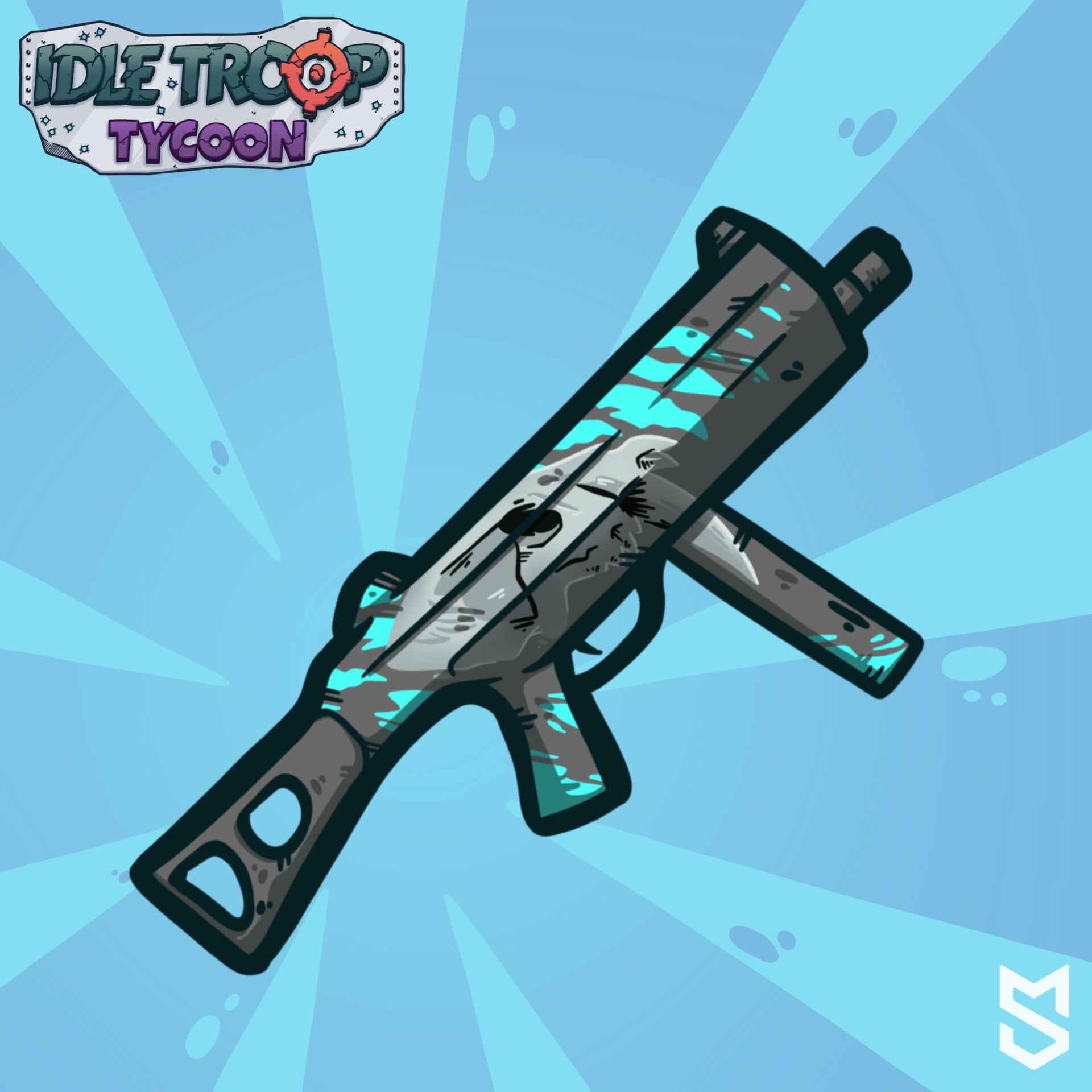 Mind Studios Games - Idle Troop Tycoon: Rare SMG